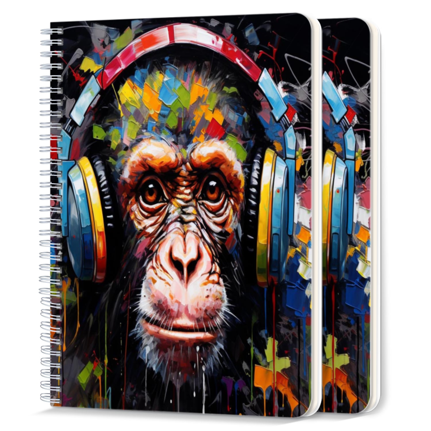 Spiral Notebook,College Ruled Journal,8.26" x 5.71" 50 Sheets/100 Pages ...
