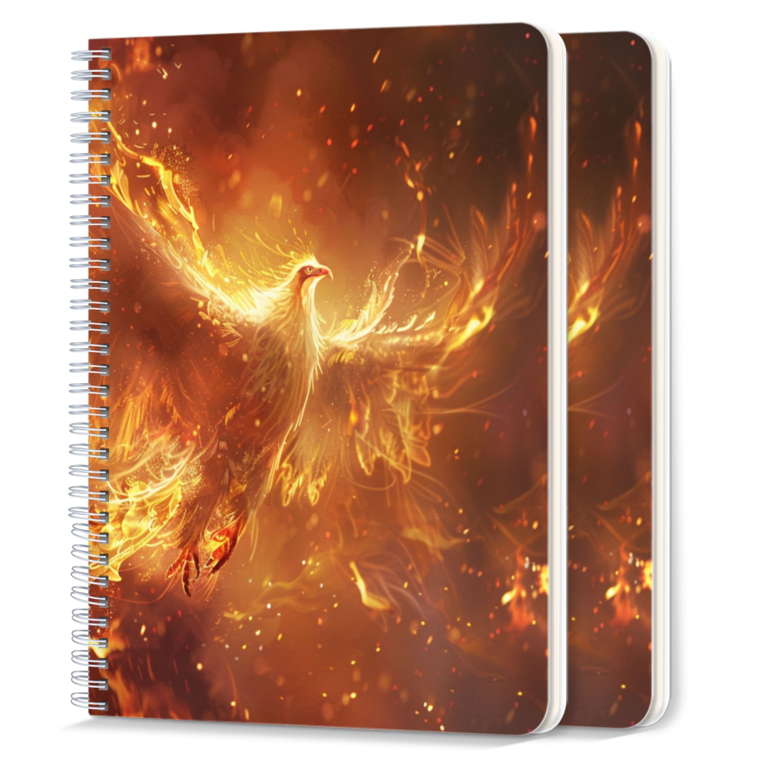 Spiral Notebook,College Ruled Journal,8.26" x 5.71" 50 Sheets/100 Pages ...