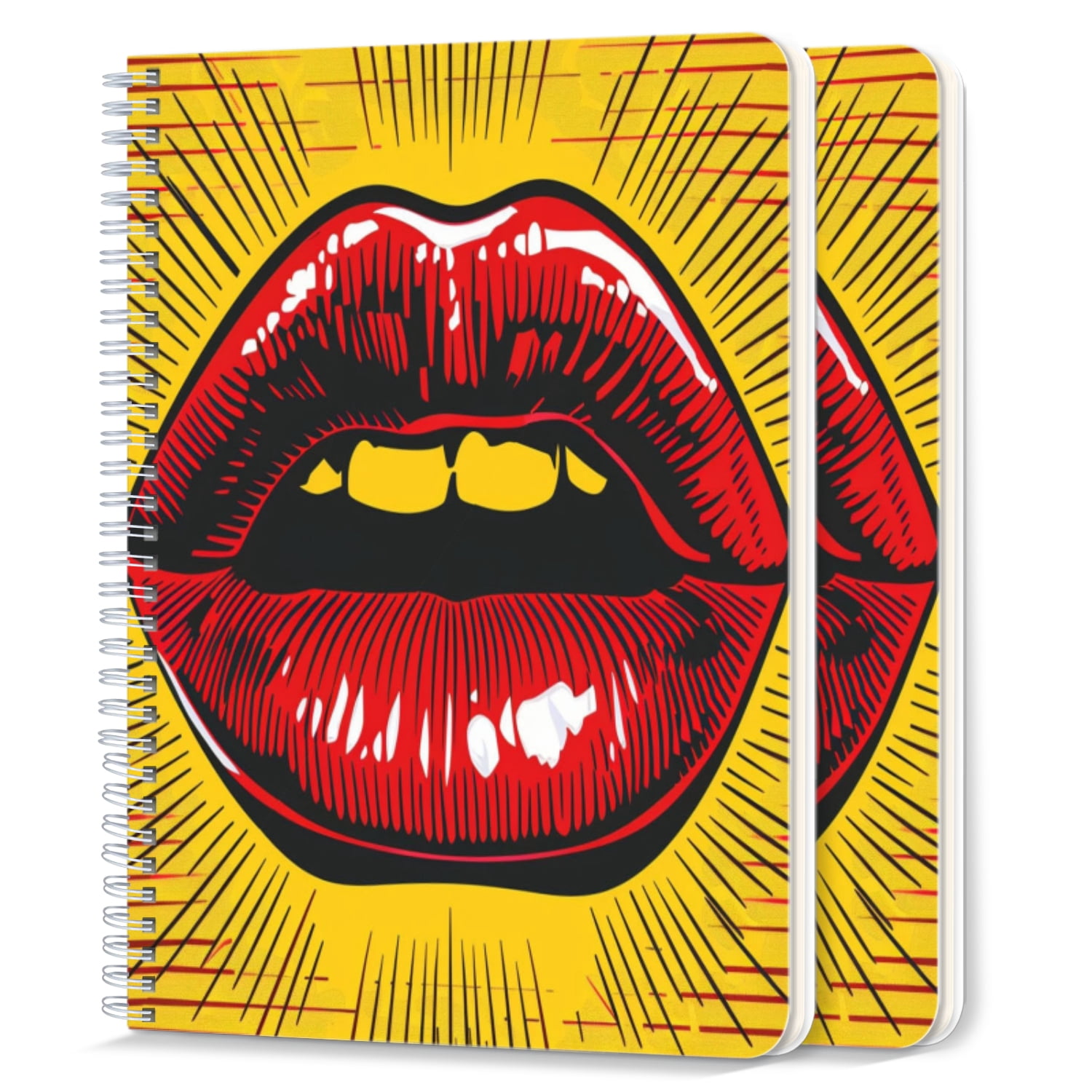 Spiral Notebook,College Ruled Journal,8.26" x 5.71" 50 Sheets/100 Pages ...