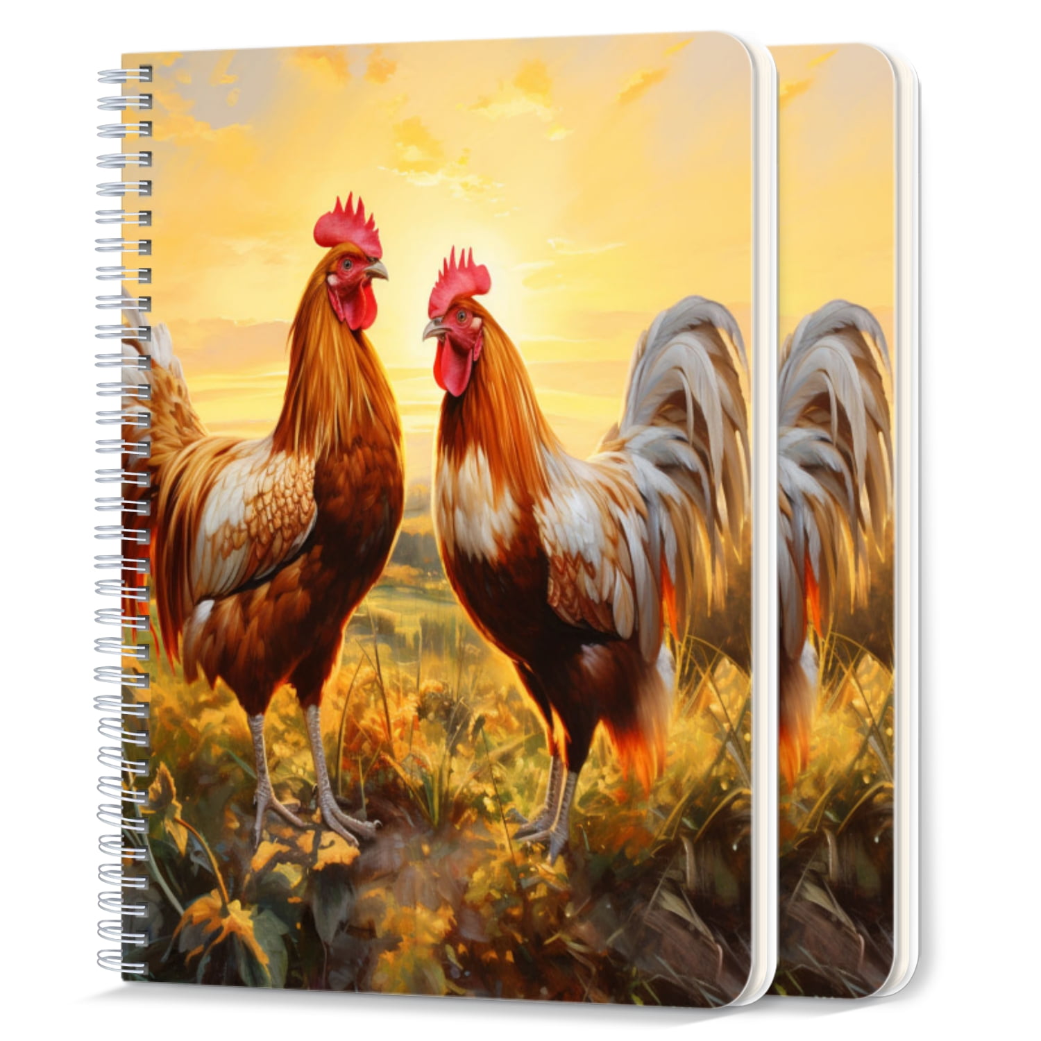 Spiral Notebook,College Ruled Journal,8.26" x 5.71" 50 Sheets/100 Pages ...