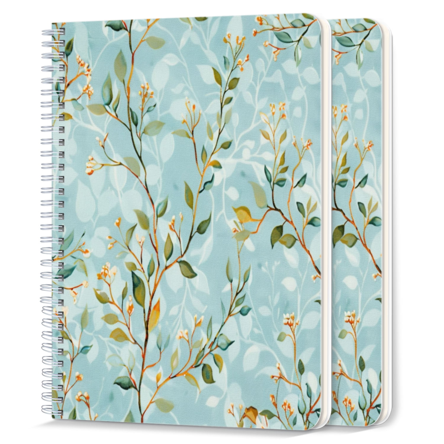 Spiral Notebook,College Ruled Journal,8.26" x 5.71" 50 Sheets/100 Pages ...