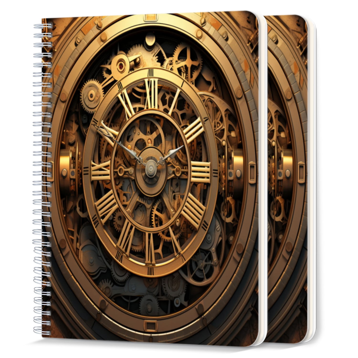 Spiral Notebook,College Ruled Journal,8.26" x 5.71" 50 Sheets/100 Pages ...