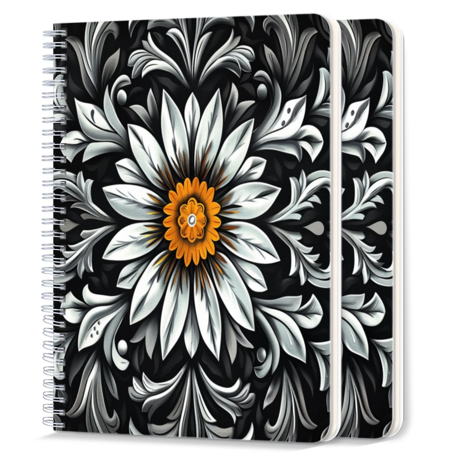 Spiral Notebook,College Ruled Journal,8.26" x 5.71" 50 Sheets/100 Pages ...