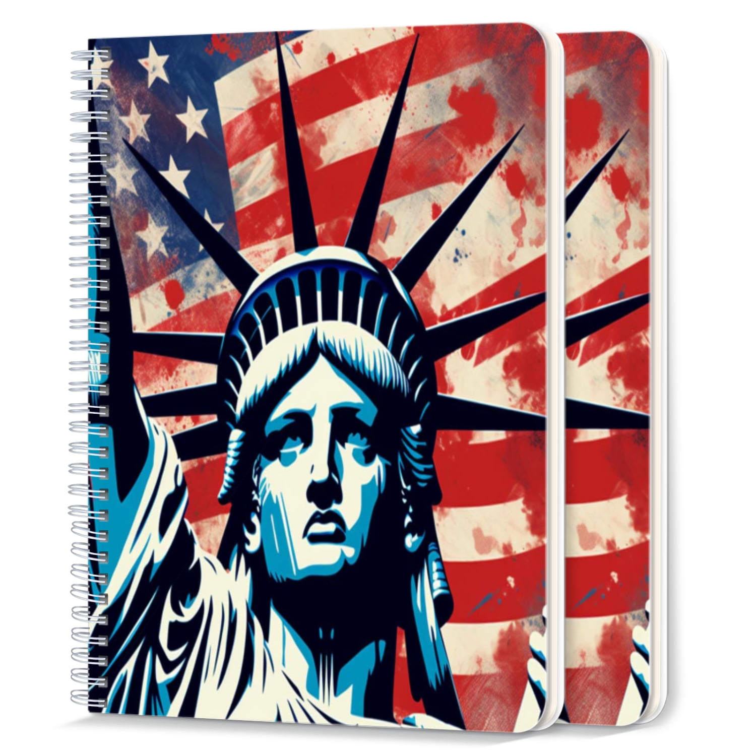 Spiral Notebook,College Ruled Journal,8.26" x 5.71" 50 Sheets/100 Pages ...