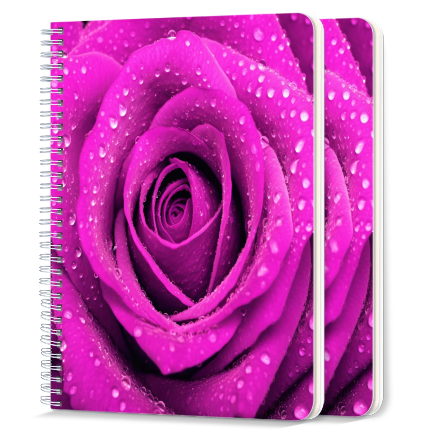 Spiral Notebook,College Ruled Journal,8.26" x 5.71" 50 Sheets/100 Pages ...