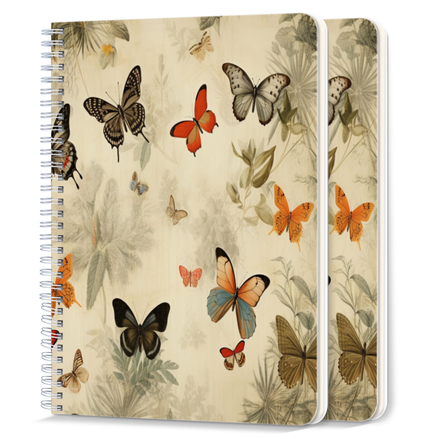 Spiral Notebook,College Ruled Journal,8.26" x 5.71" 50 Sheets/100 Pages ...