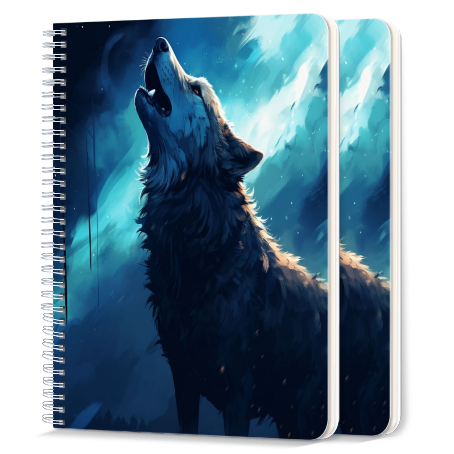 Spiral Notebook,College Ruled Journal,8.26" x 5.71" 50 Sheets/100 Pages ...