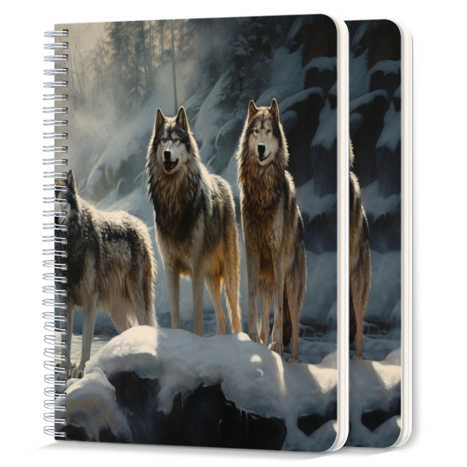 Spiral Notebook,College Ruled Journal,8.26" x 5.71" 50 Sheets/100 Pages ...