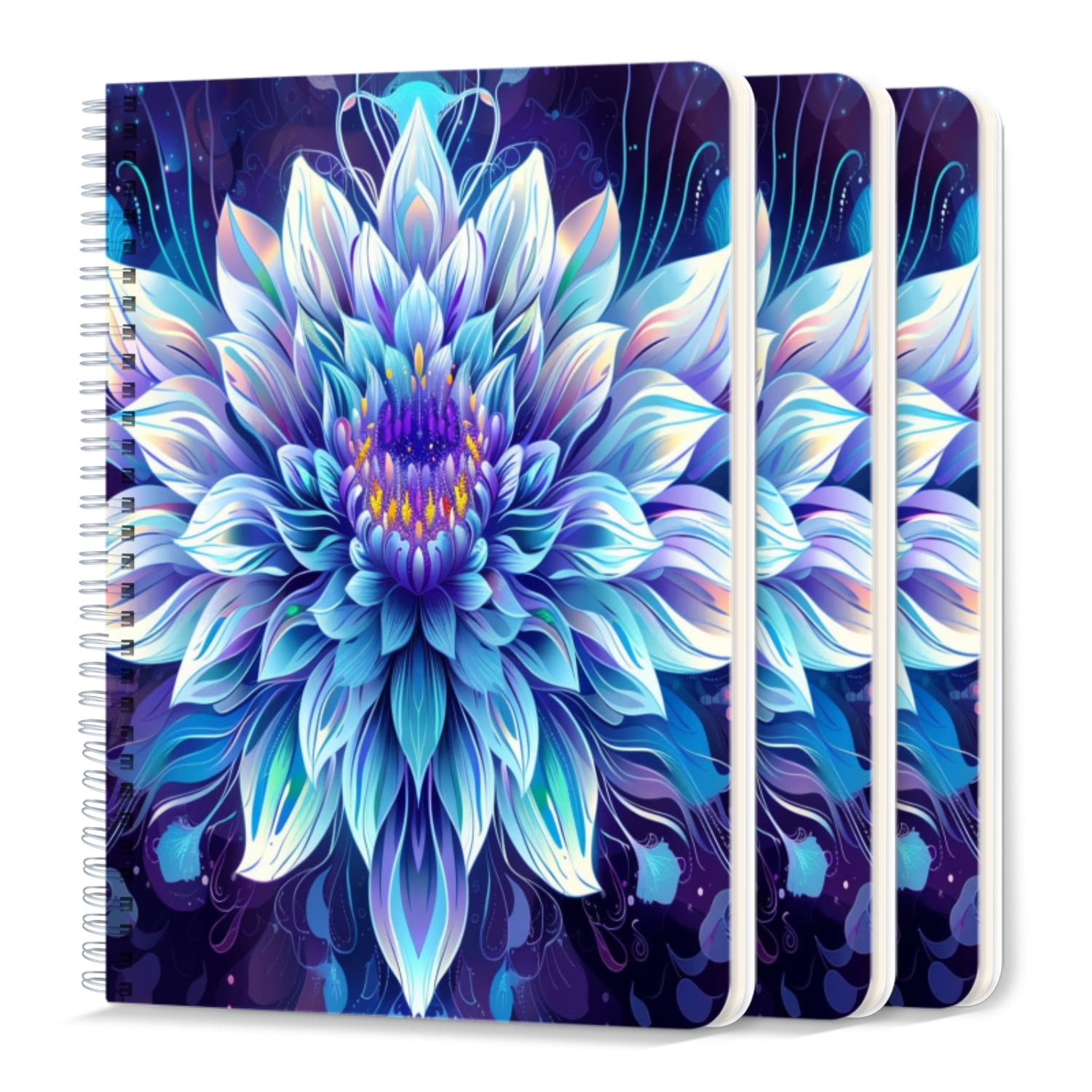 Spiral Notebook,College Ruled Journal,8.26" x 5.71" 50 Sheets/100 Pages ...