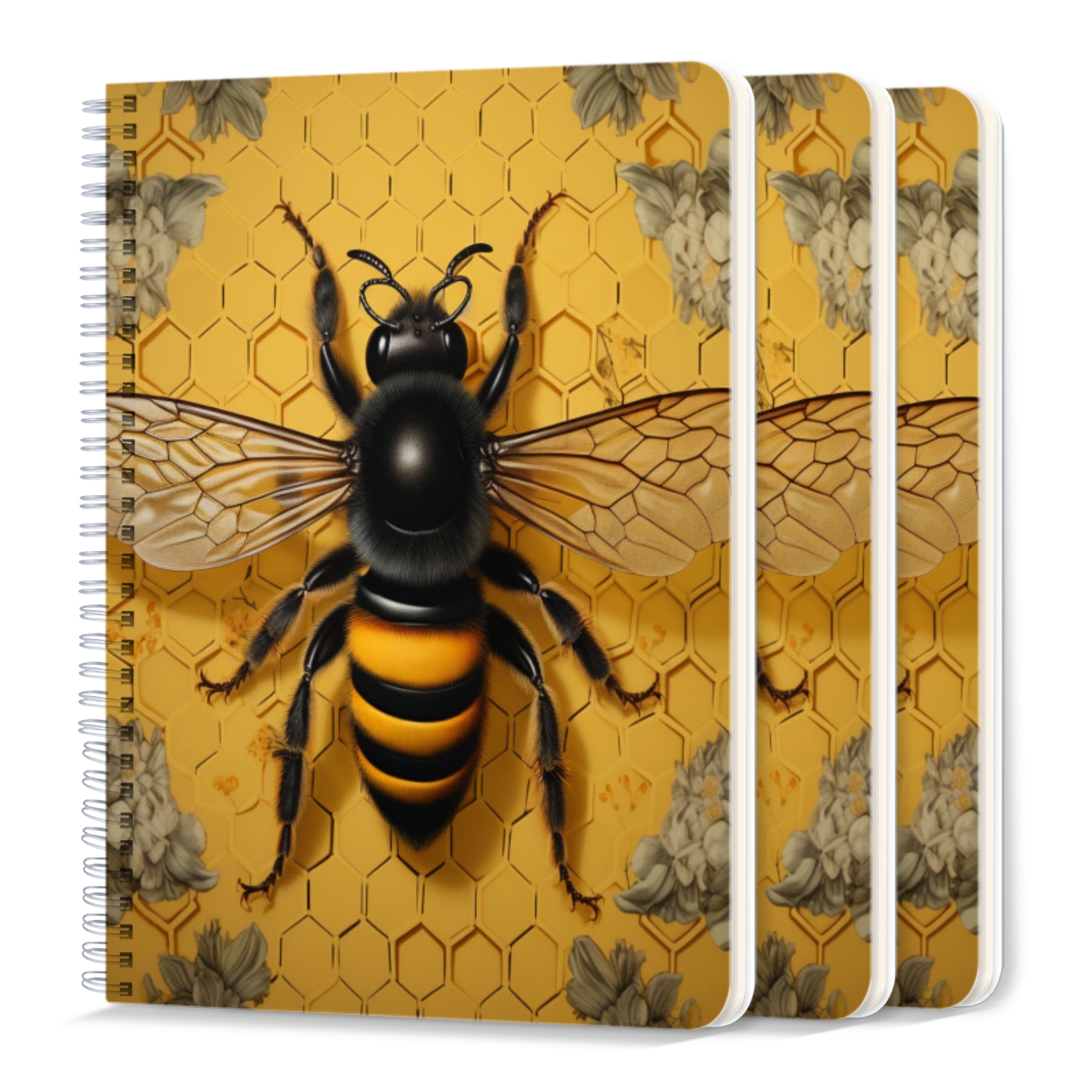 Spiral Notebook,College Ruled Journal,8.26" x 5.71" 50 Sheets/100 Pages ...