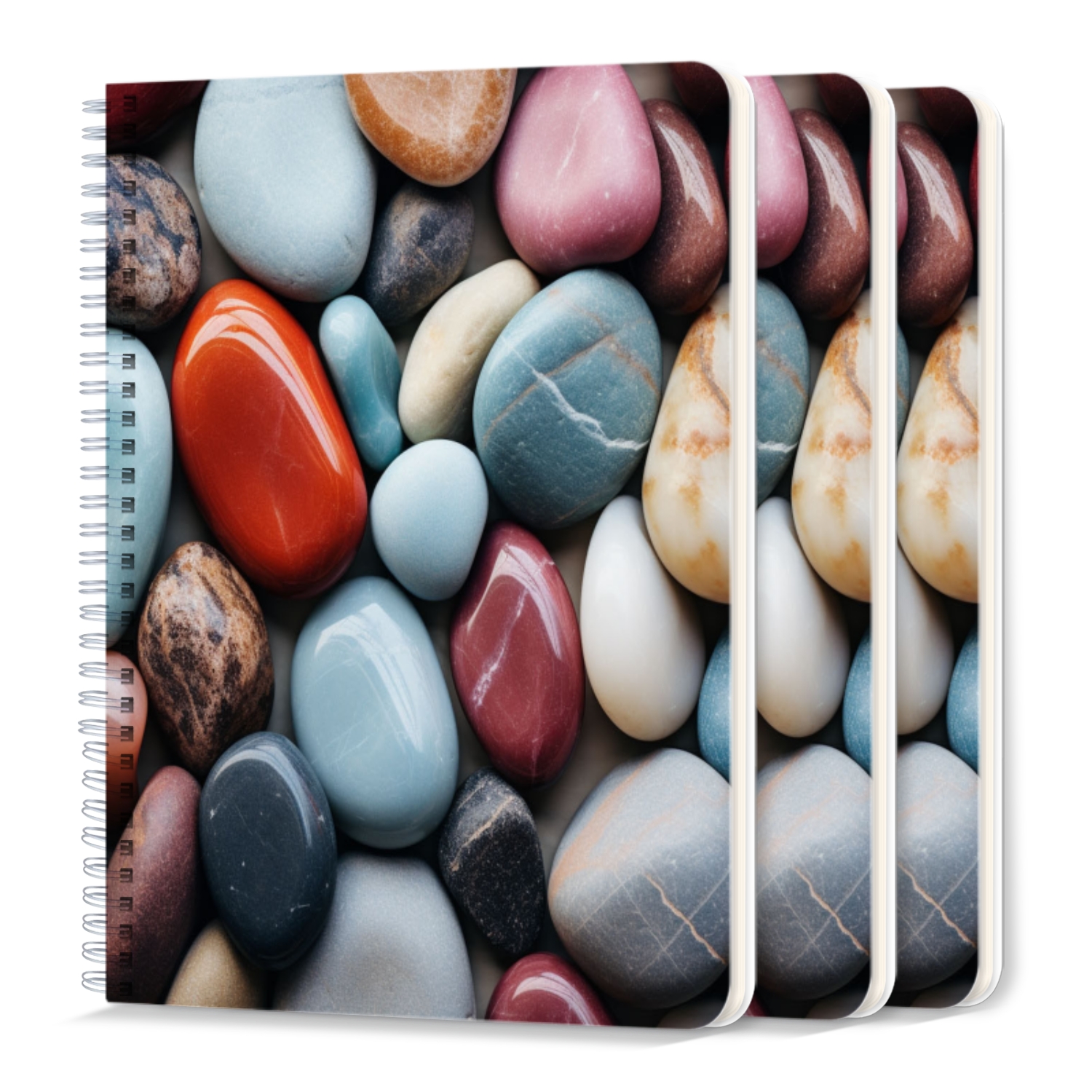 Spiral Notebook,College Ruled Journal,8.26" x 5.71" 50 Sheets/100 Pages ...