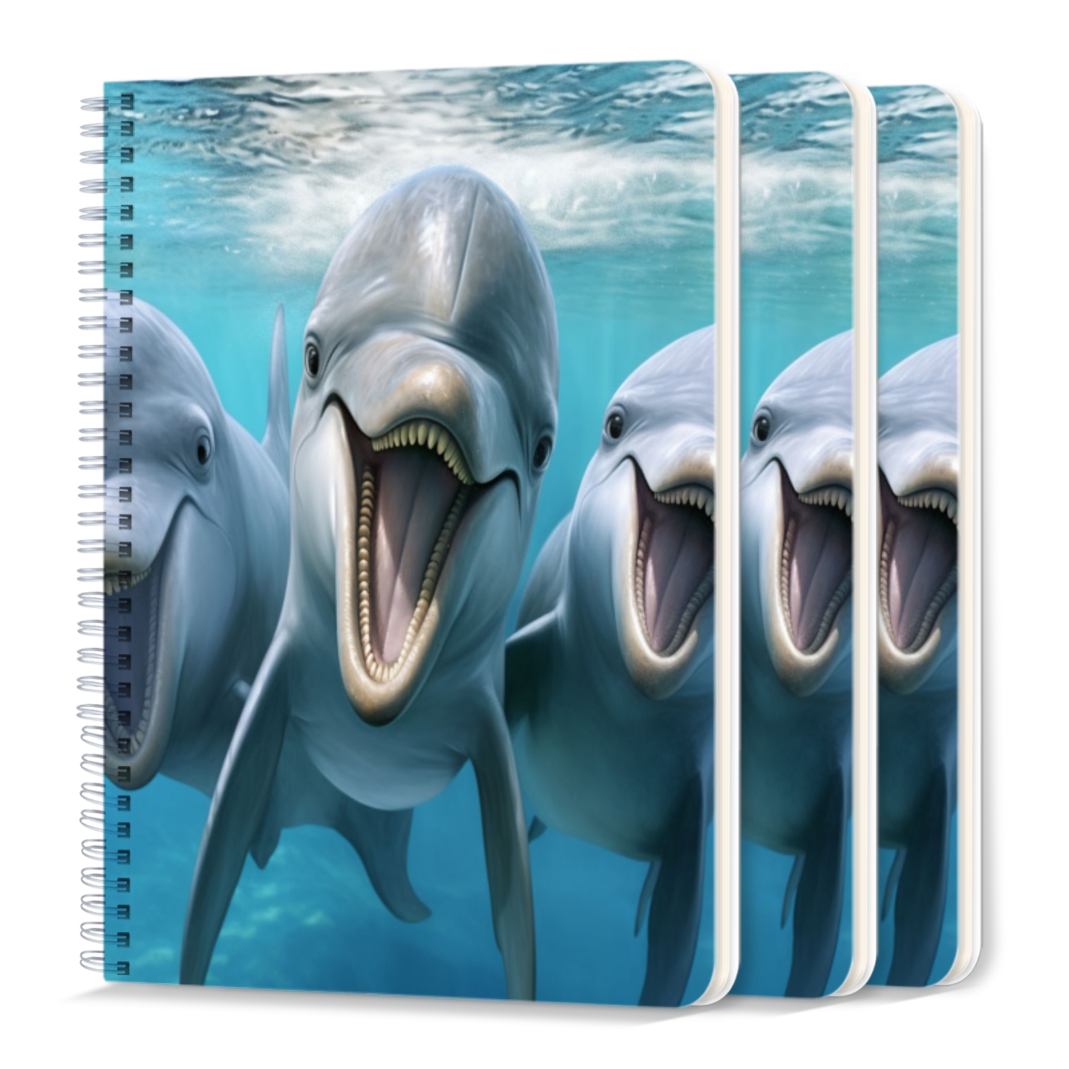 Spiral Notebook,College Ruled Journal,8.26" x 5.71" 50 Sheets/100 Pages ...