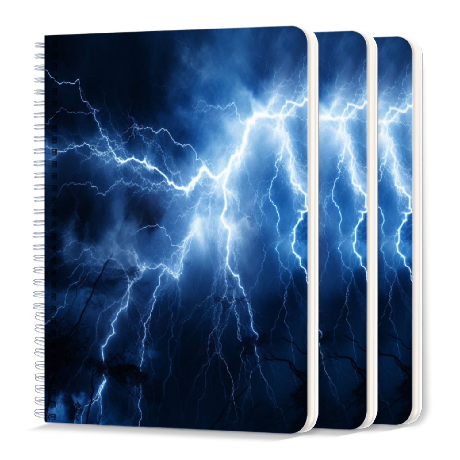 Spiral Notebook,College Ruled Journal,8.26" x 5.71" 50 Sheets/100 Pages ...