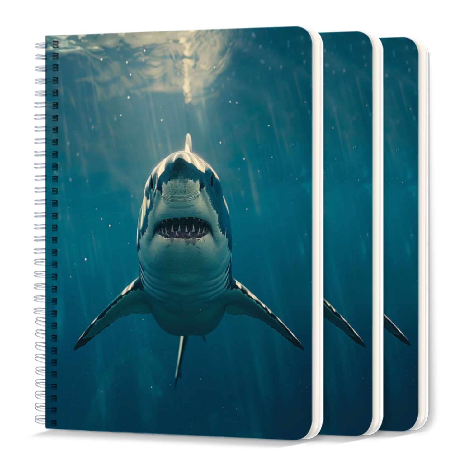Spiral Notebook,College Ruled Journal,8.26" x 5.71" 50 Sheets/100 Pages ...