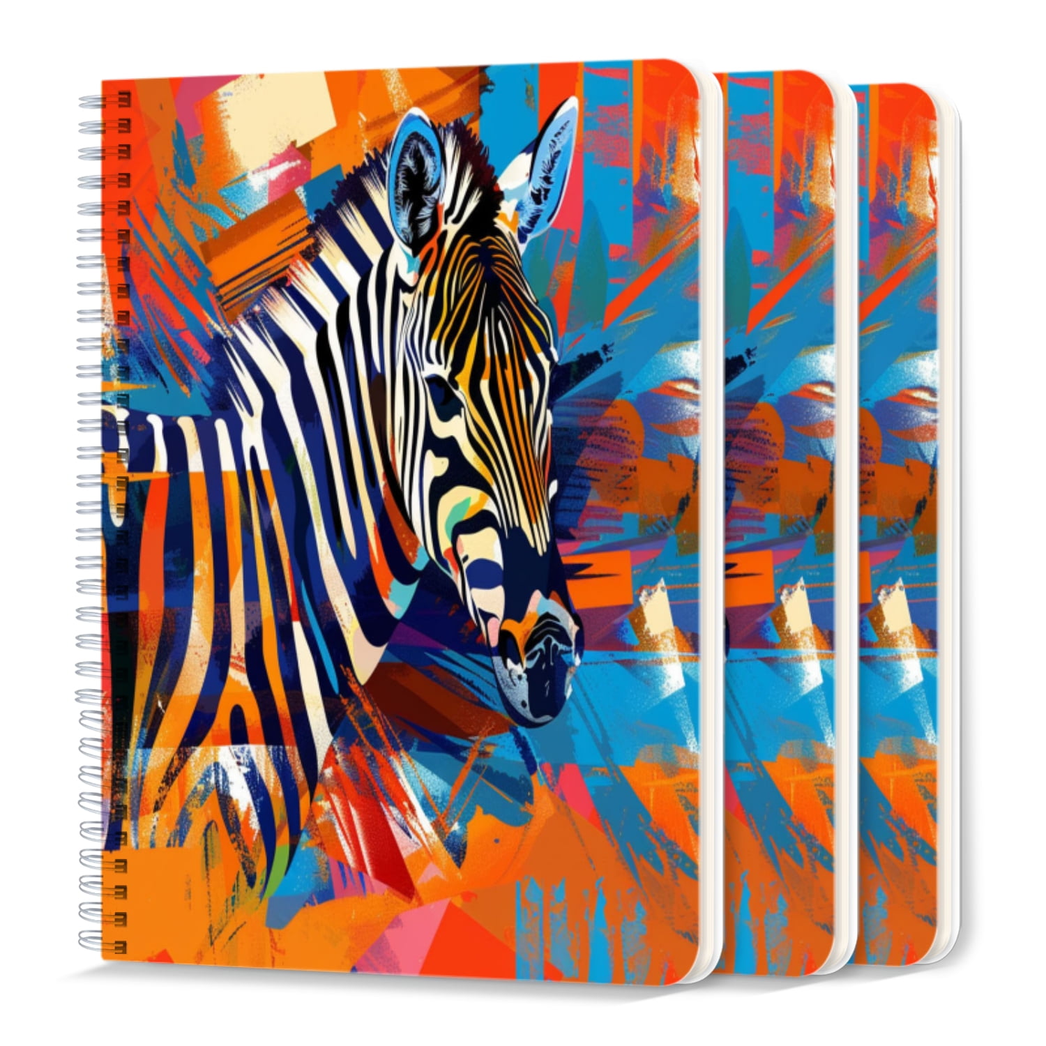 Spiral Notebook,College Ruled Journal,8.26" x 5.71" 50 Sheets/100 Pages ...