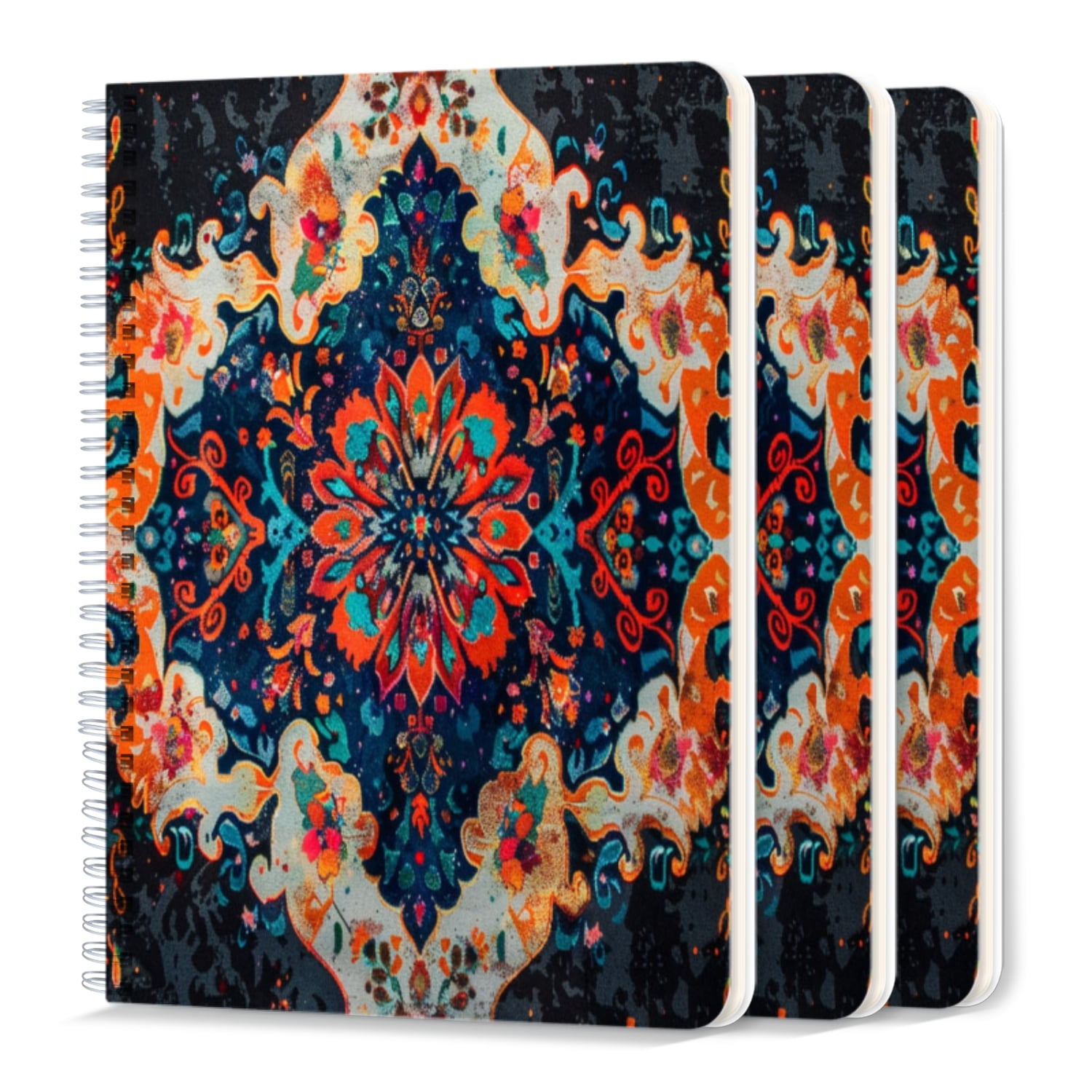 Spiral Notebook,College Ruled Journal,8.26" x 5.71" 50 Sheets/100 Pages ...