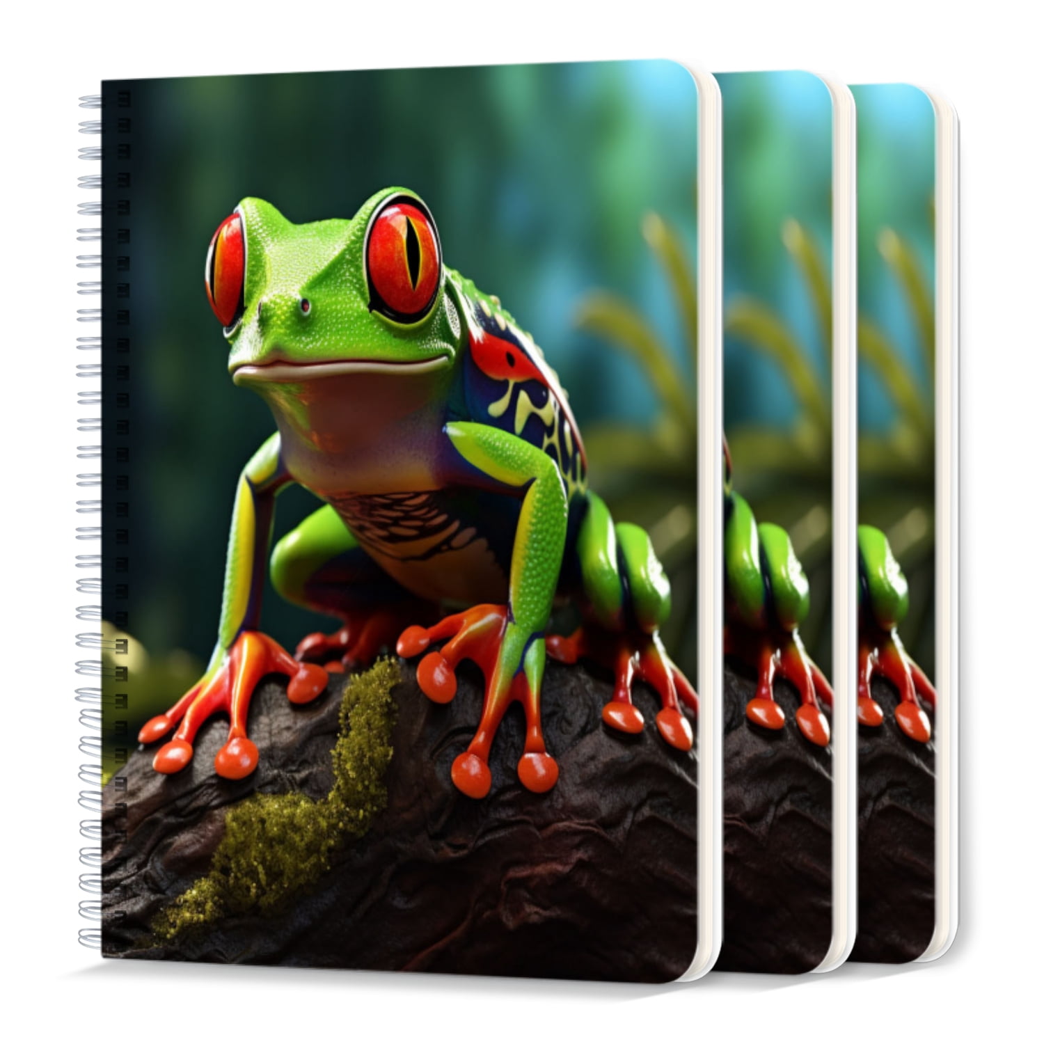 Spiral Notebook,College Ruled Journal,8.26" x 5.71" 50 Sheets/100 Pages ...