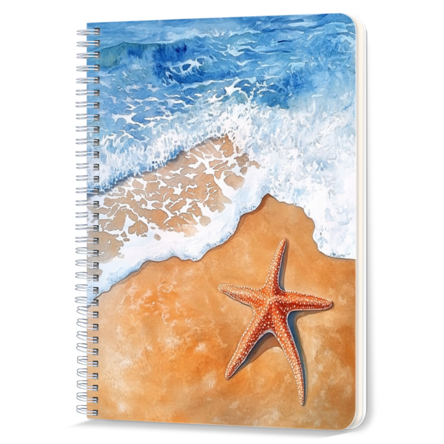 Spiral Notebook,College Ruled Journal,8.26" x 5.71" 50 Sheets/100 Pages ...