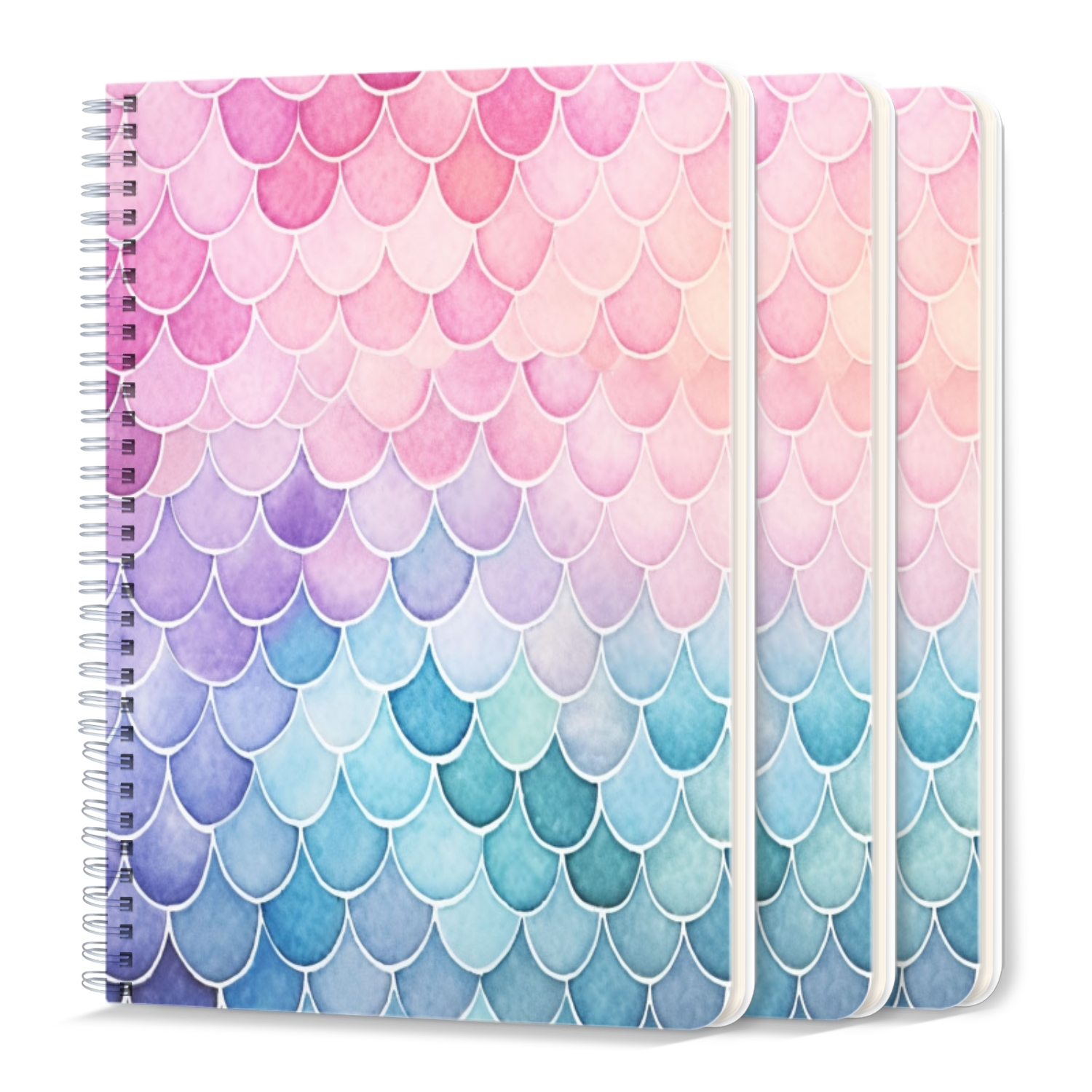 Spiral Notebook,College Ruled Journal,8.26" x 5.71" 50 Sheets/100 Pages ...