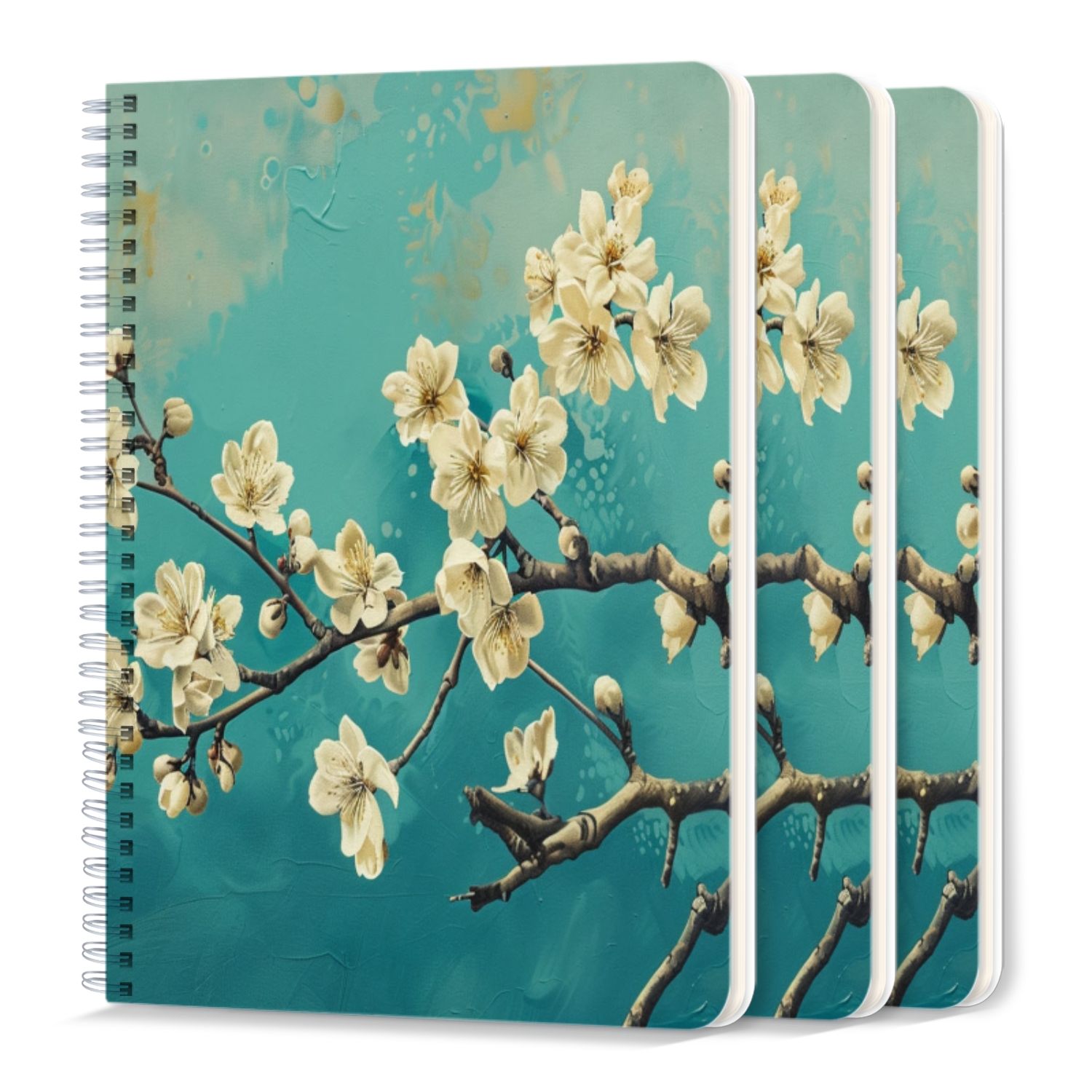Spiral Notebook,College Ruled Journal,8.26" x 5.71" 50 Sheets/100 Pages ...