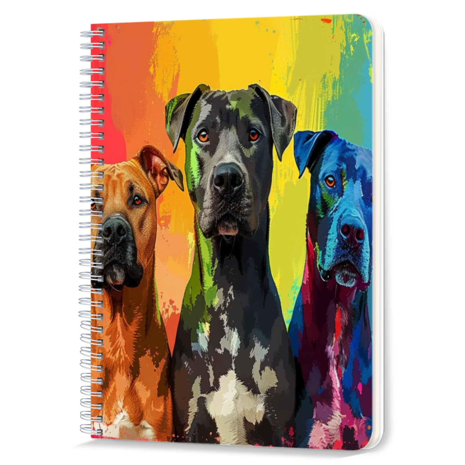 Spiral Notebook,Double-Wire Spiral College Lined Journal Notebook for ...