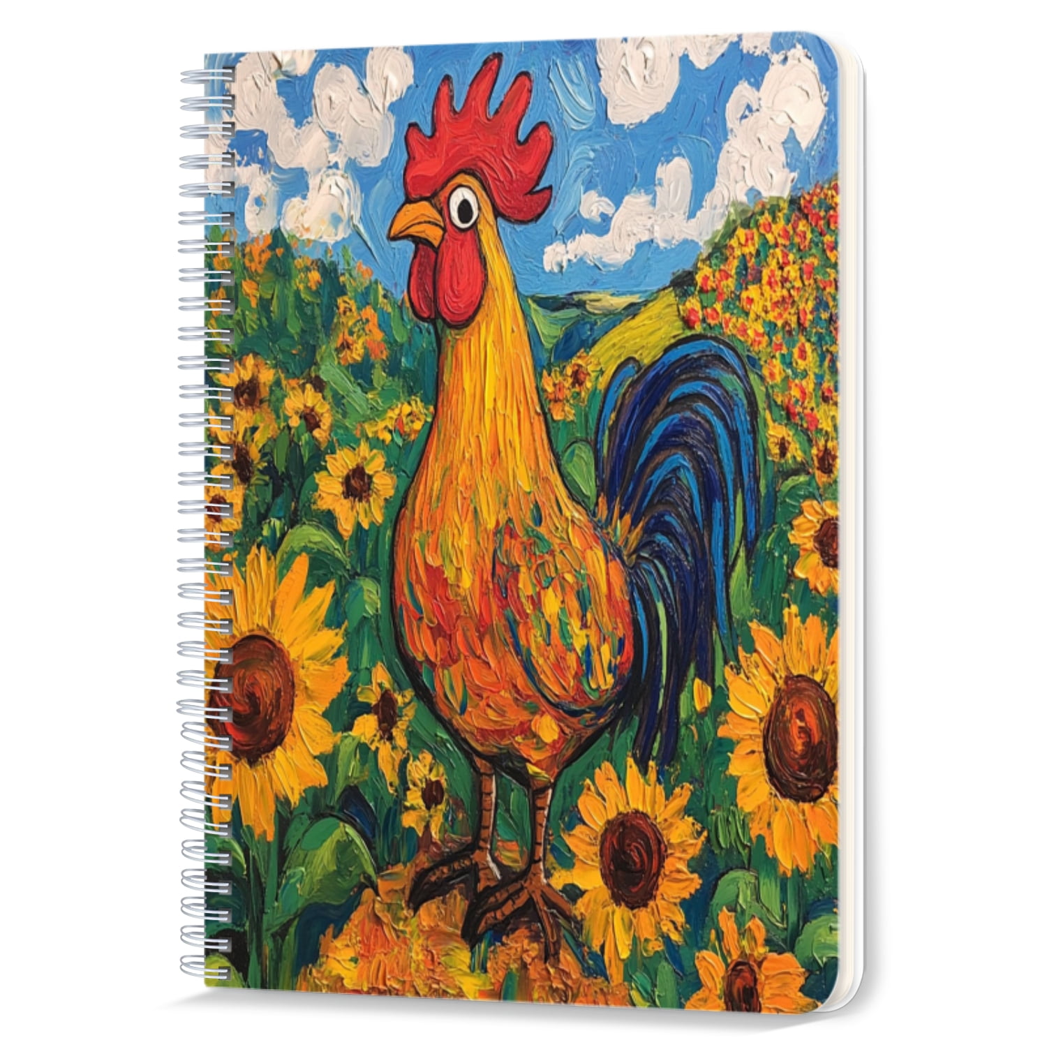 Spiral Notebook,Double-Wire Spiral College Lined Journal Notebook for ...