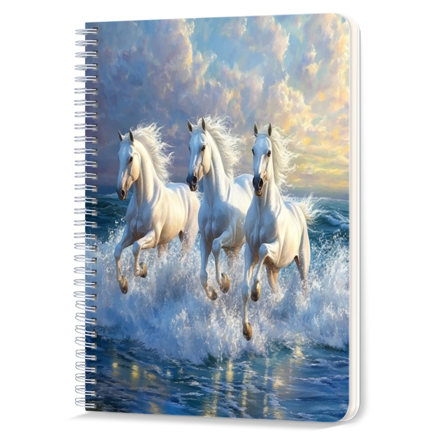 Spiral Notebook,Double-Wire Spiral College Lined Journal Notebook for ...