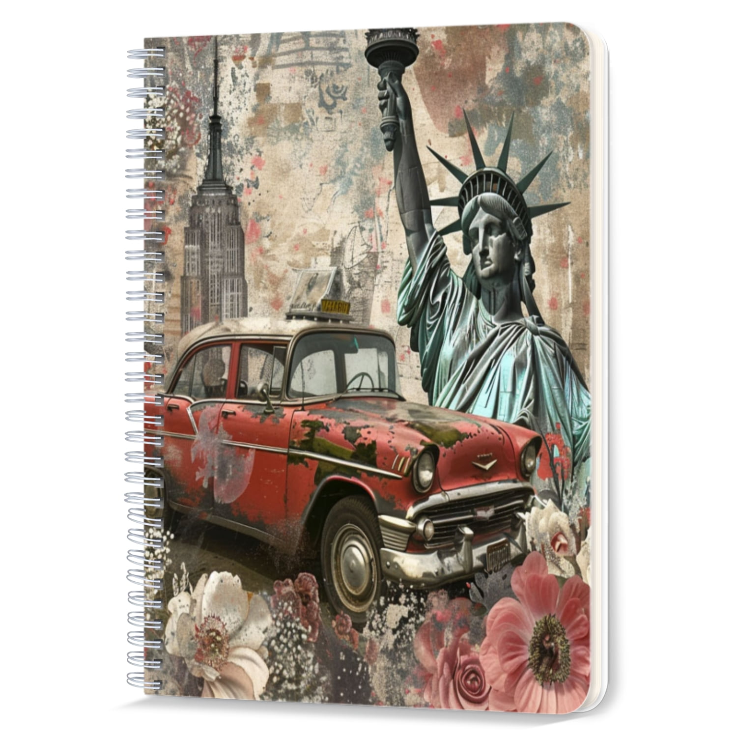 Spiral Notebook,Double-Wire Spiral College Lined Journal Notebook for ...
