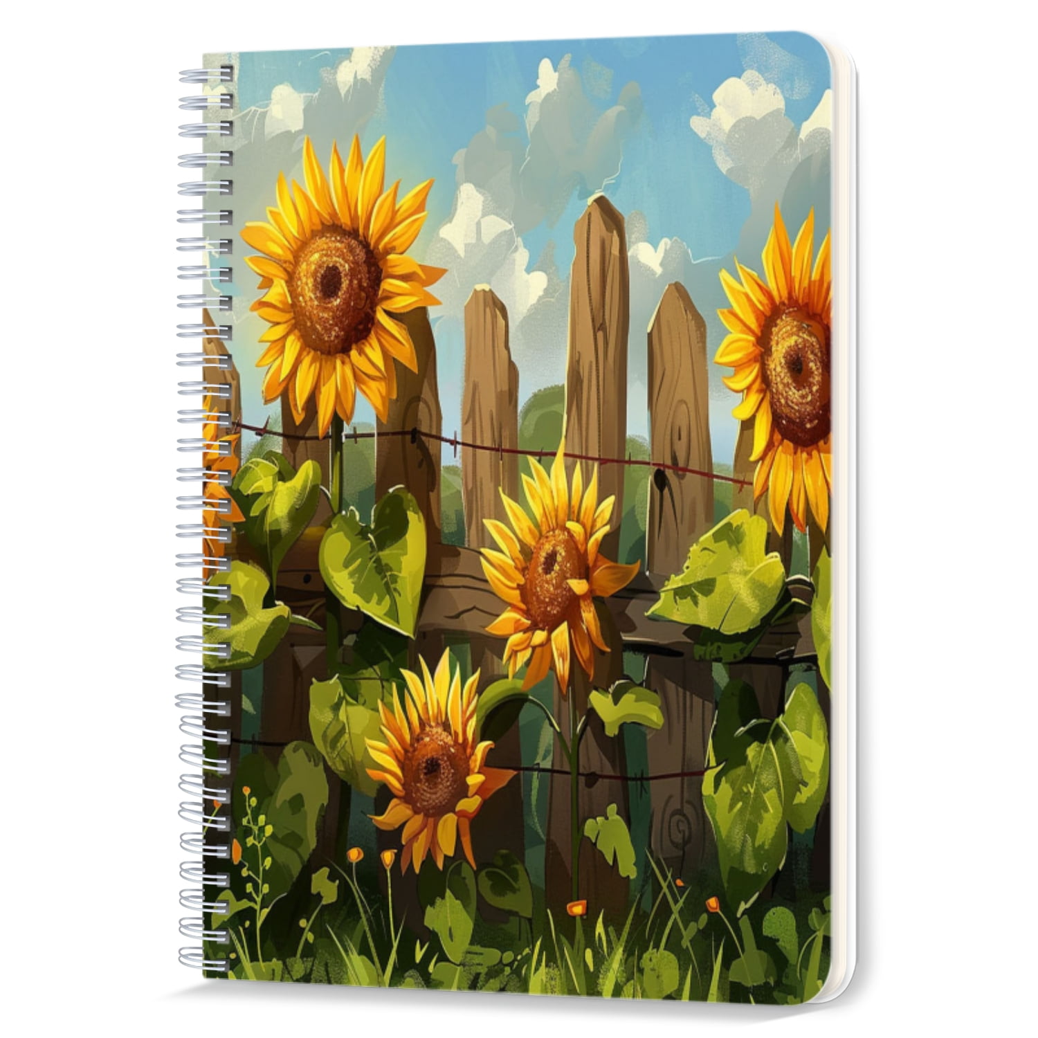 Spiral Notebook,Double-Wire Spiral College Lined Journal Notebook for ...