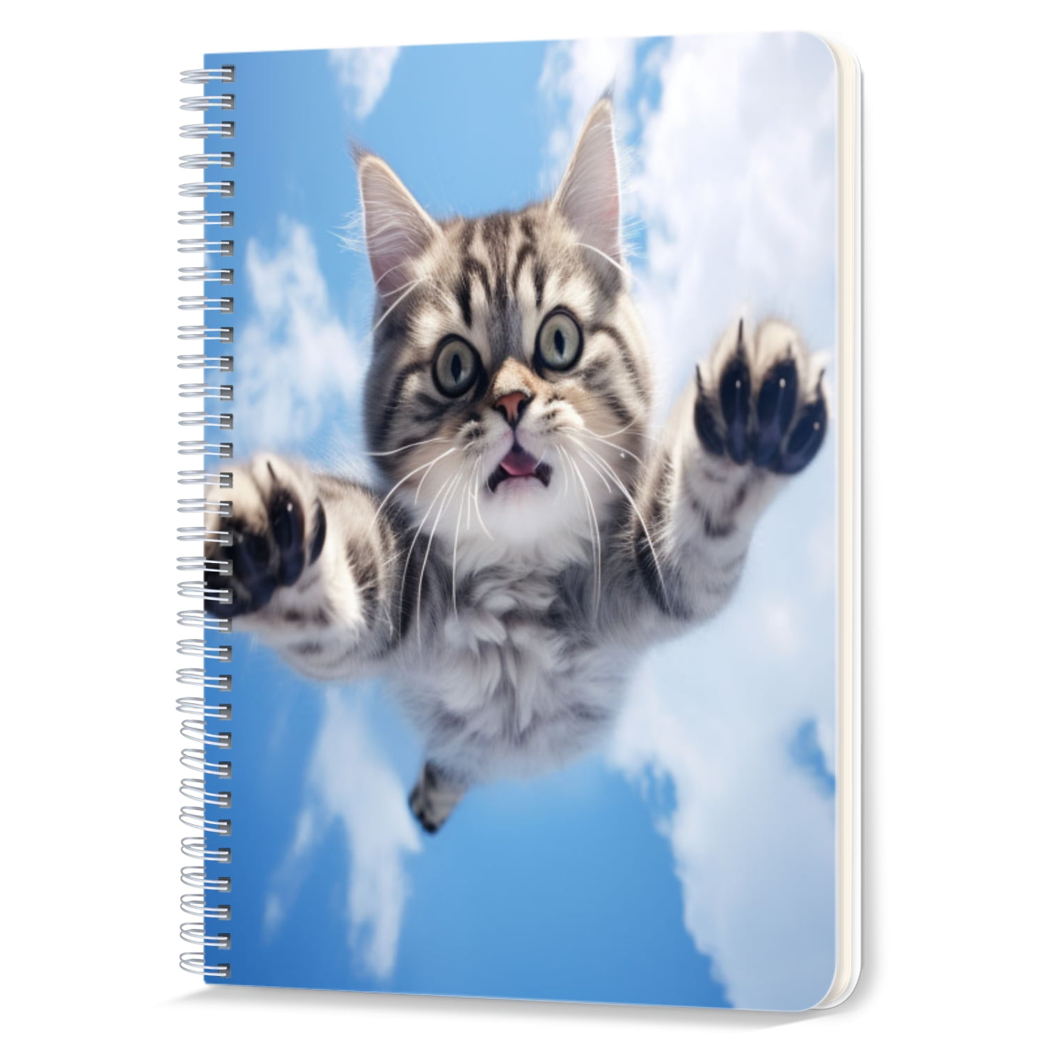 Spiral Notebook,Double-Wire Spiral College Lined Journal Notebook for ...