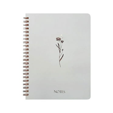 MOQIN Aesthetic Spiral Notebook Journal For Women - Cute Abstract 8.2 ...