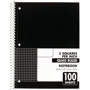 Graph Ruled Notebook in Notebooks & Pads - Walmart.com