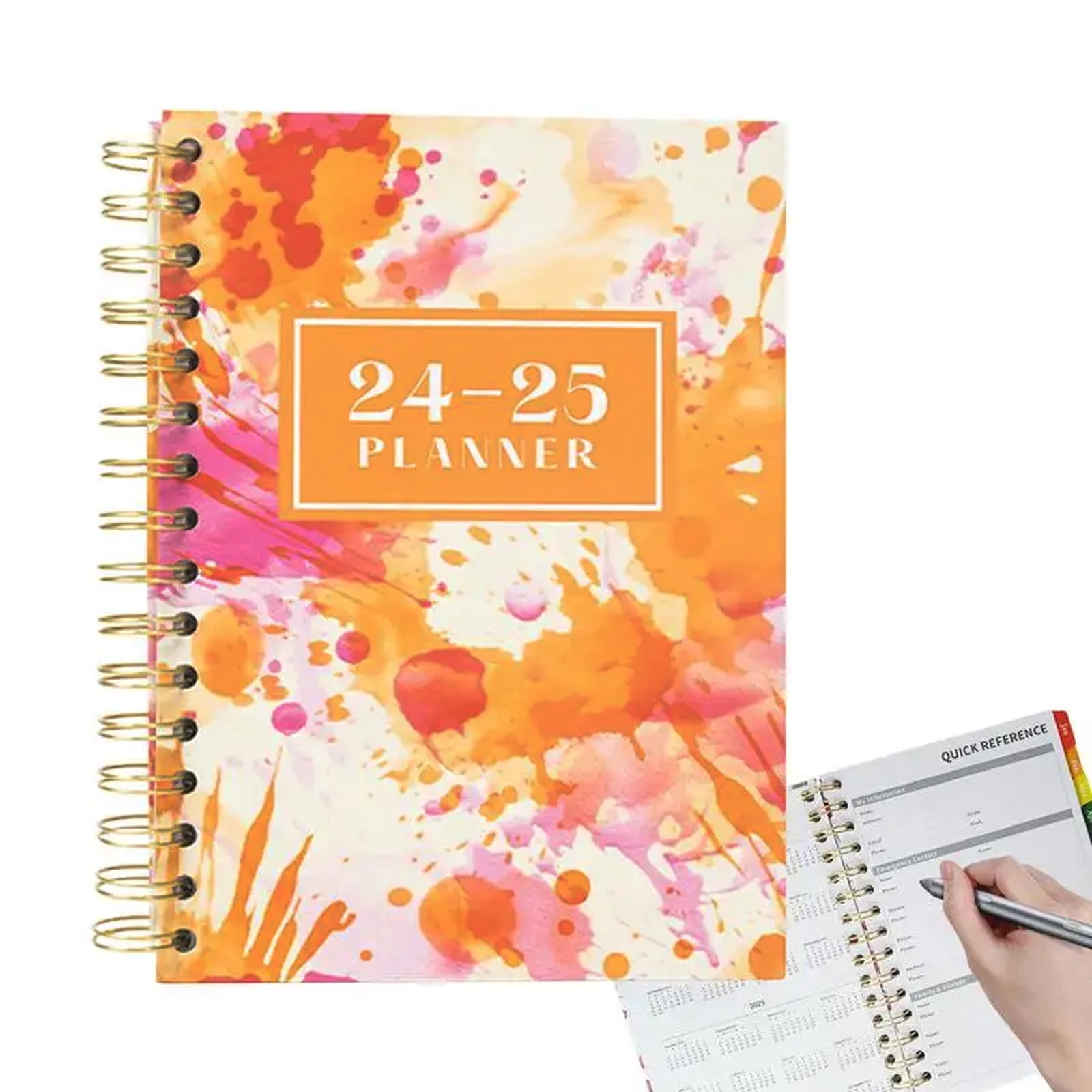 Spiral Notebook, Portable Planner Notebook, Task Planner for ...