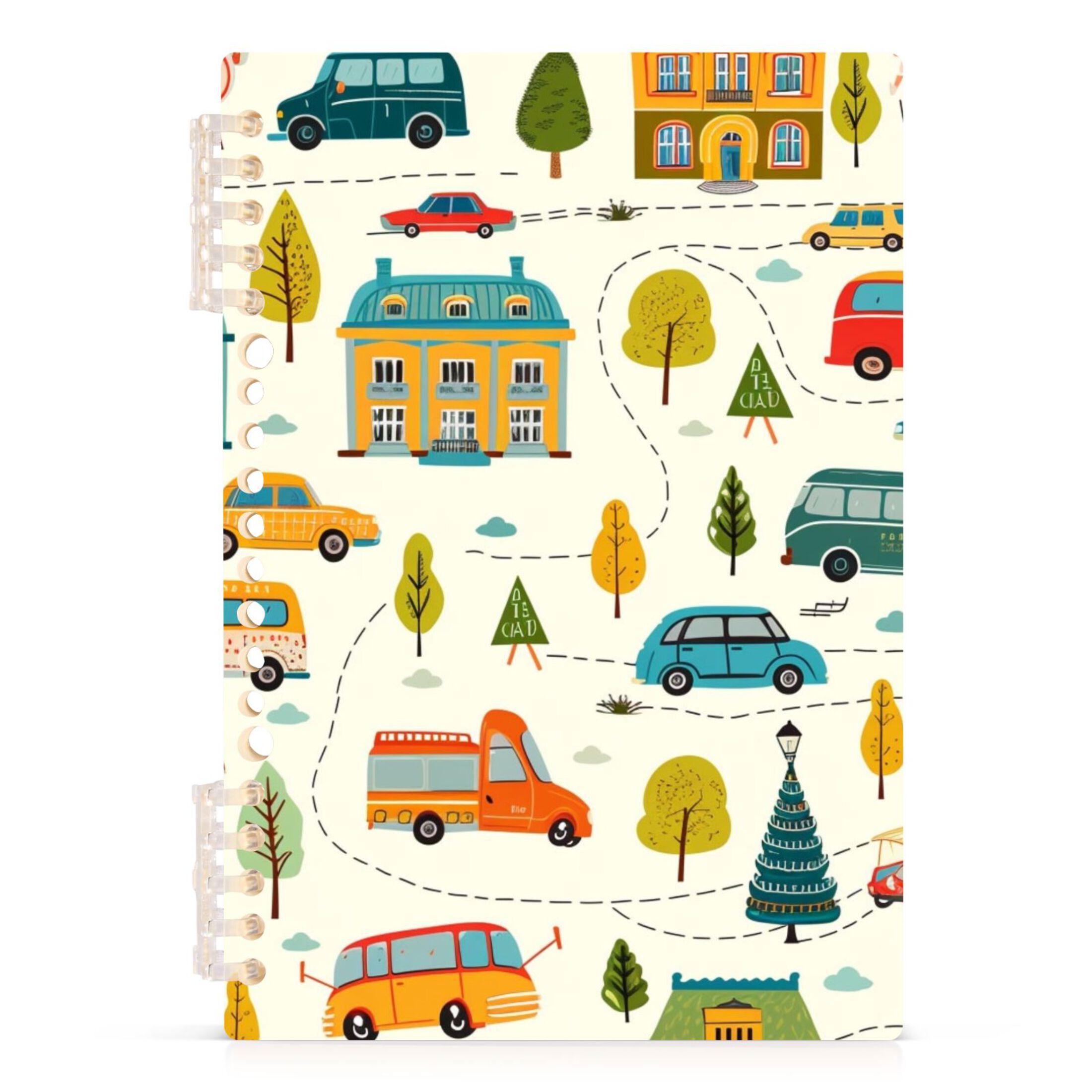 Spiral Notebooks 60 Sheets 120 Pages A5 Journal Notepad 8.3x5.7 Inch ...