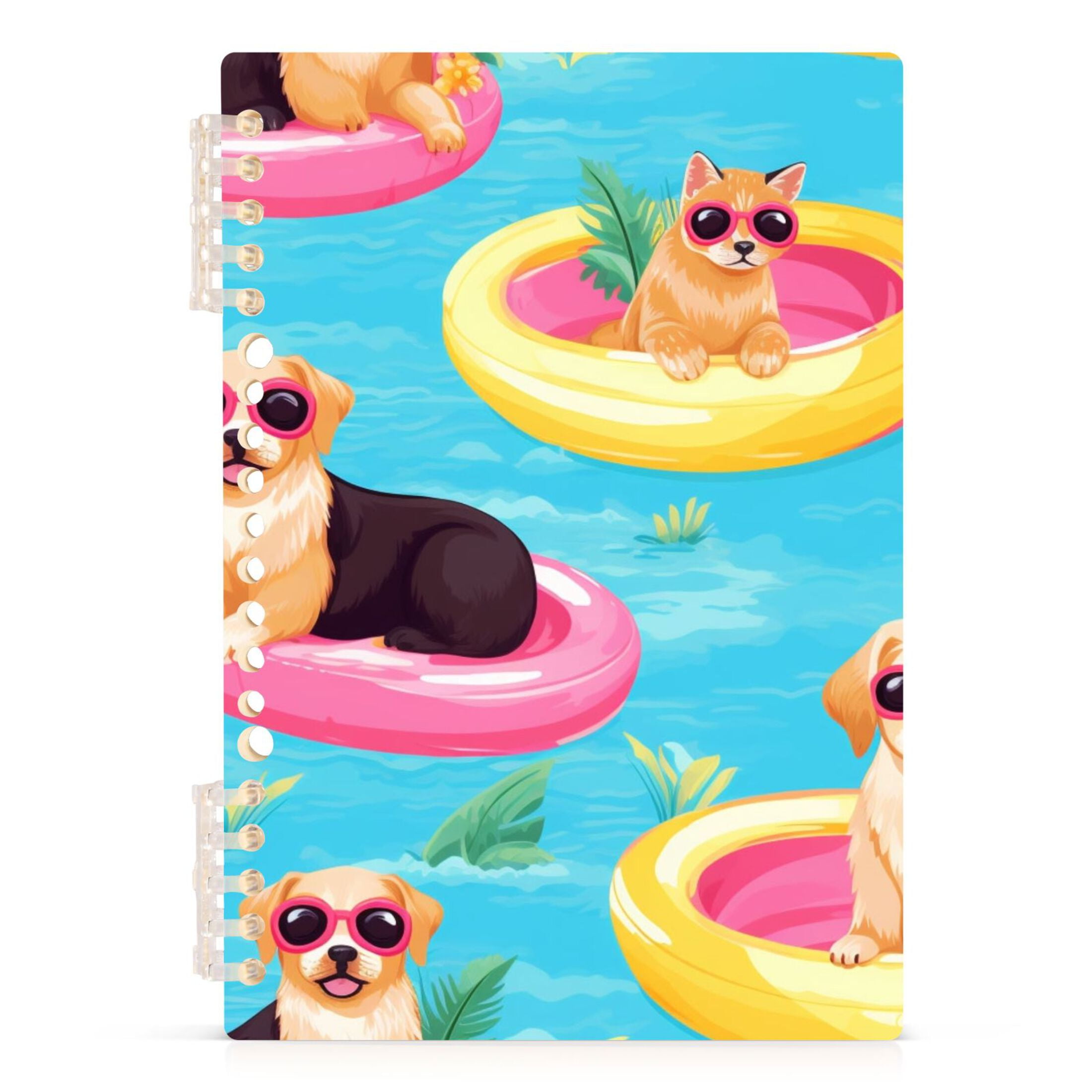 Spiral Notebooks 60 Sheets 120 Pages A5 Journal Notepad 8.3x5.7 Inch ...