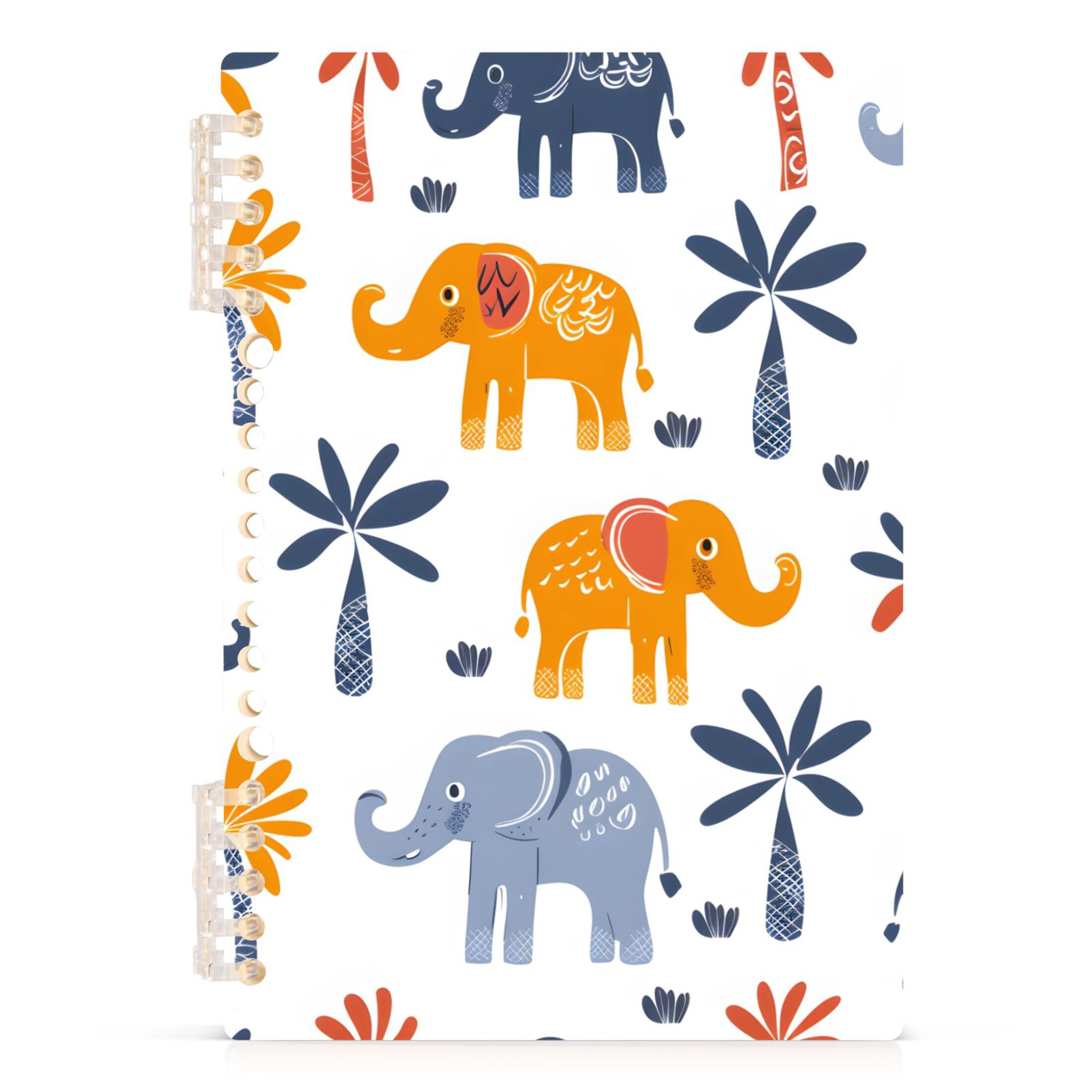 Spiral Notebooks 60 Sheets 120 Pages A5 Journal Notepad 8.3x5.7 Inch Thick Adjustable College ...