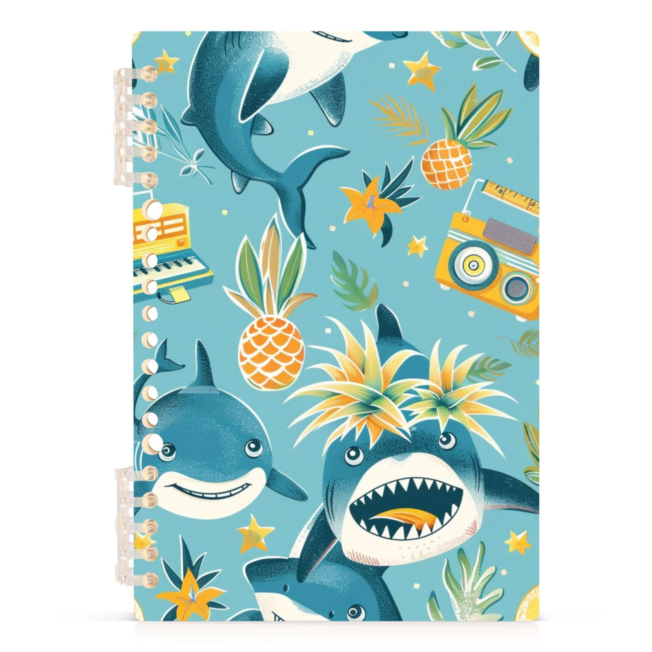 Spiral Notebooks 60 Sheets 120 Pages A5 Journal Notepad 8.3x5.7 Inch ...