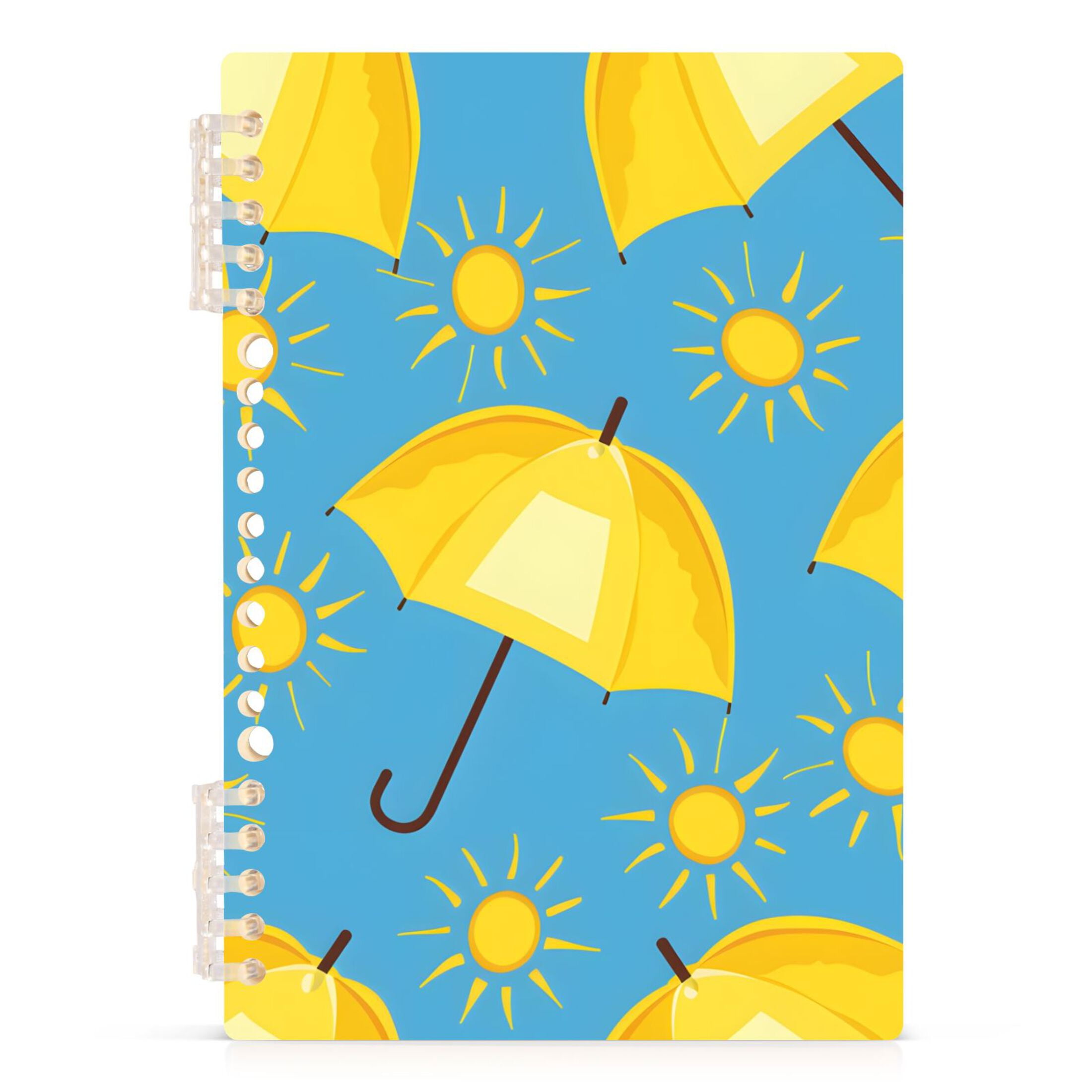 Spiral Notebooks 60 Sheets 120 Pages A5 Journal Notepad 8.3x5.7 Inch ...