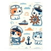 Spiral Notebooks Cute Ginger Cat and Lavender Flowers 60 Sheets 120 ...