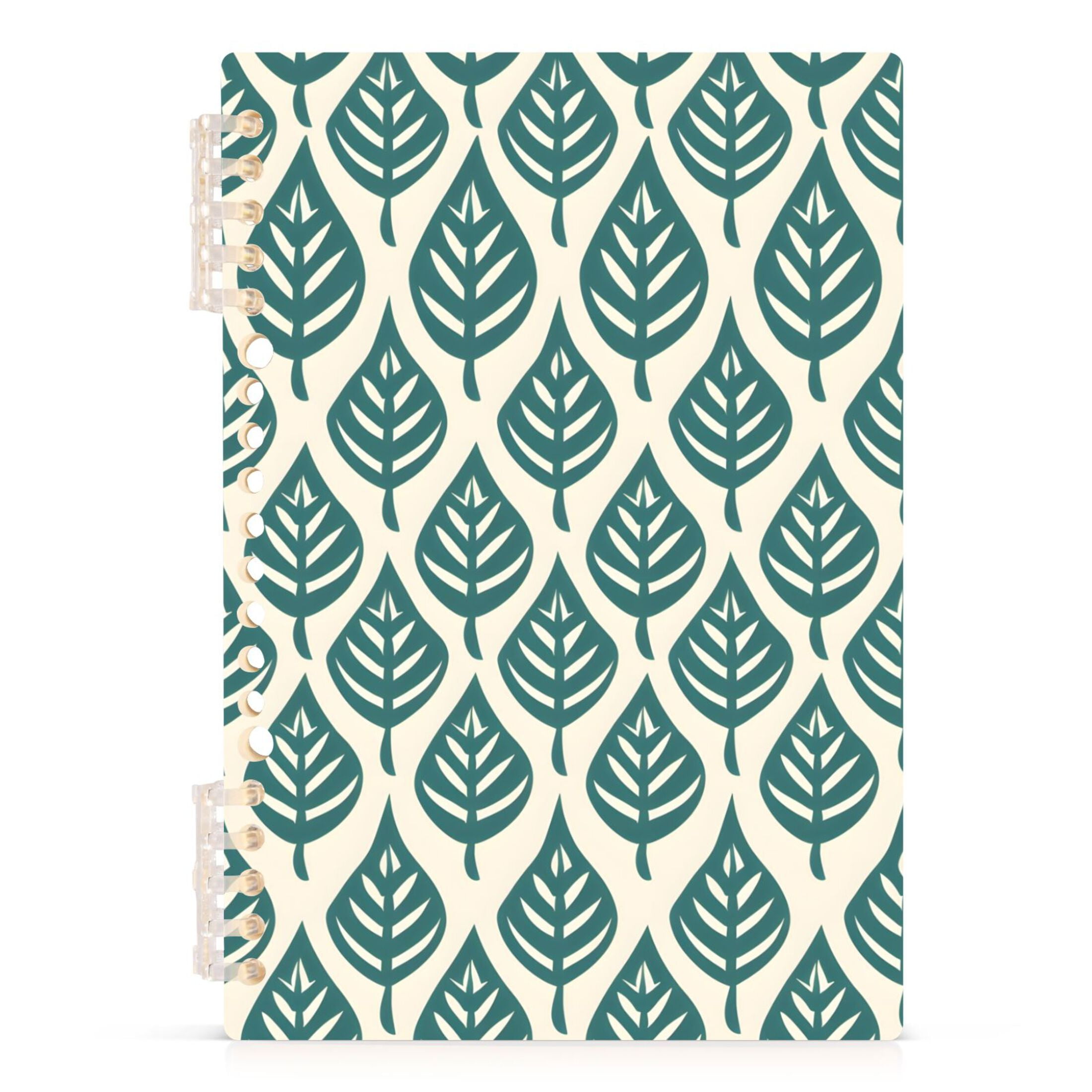Spiral Notebooks Cute Leaf Orderly Fashion 60 Sheets 120 Pages A5 ...