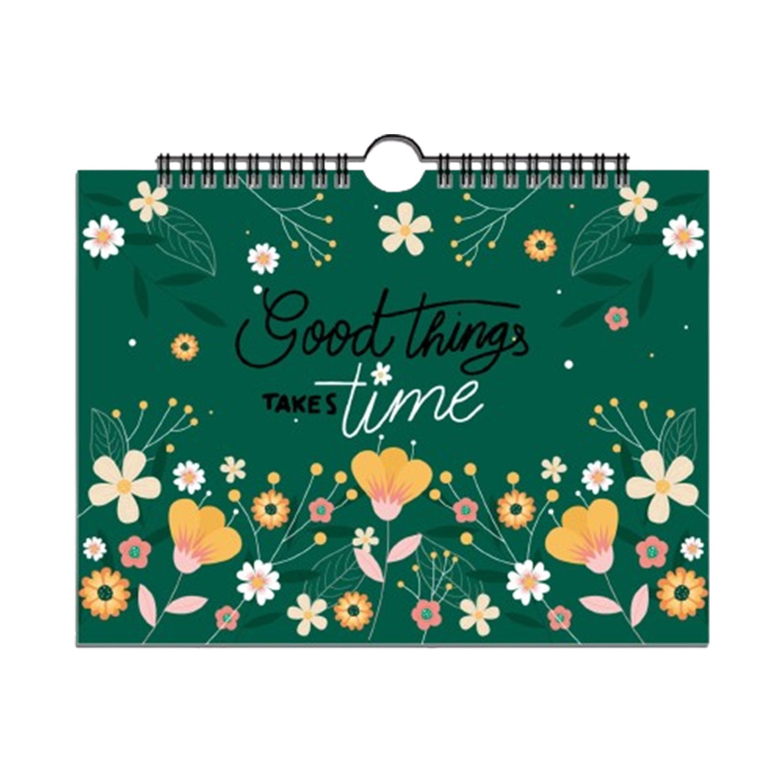 Spiral Planner, Monthly and Weekly Dated Planner, Sturdy Double Spiral ...