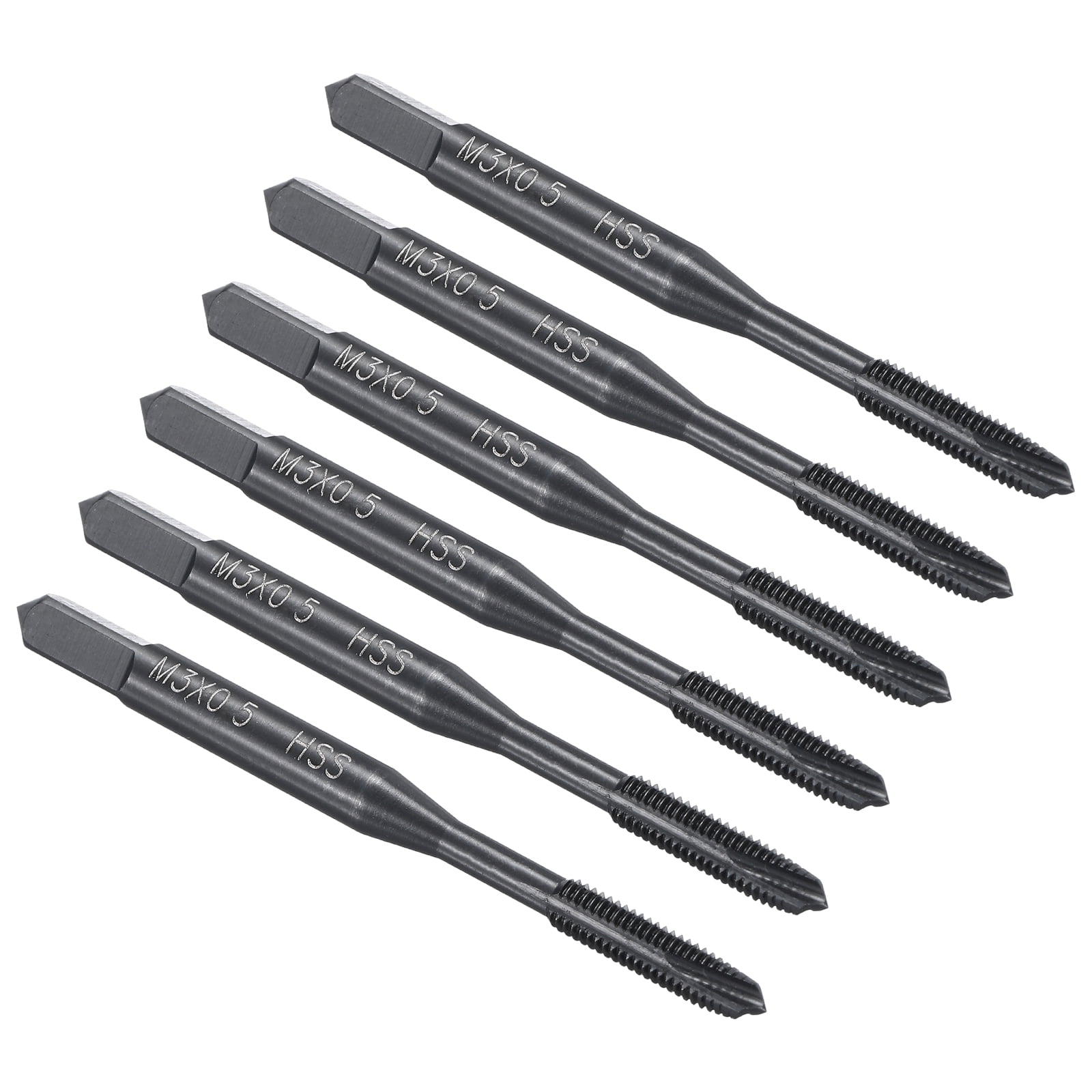Spiral Point Plug Threading Tap M3 x 0.5 Thread, Ground Threads H2 ...