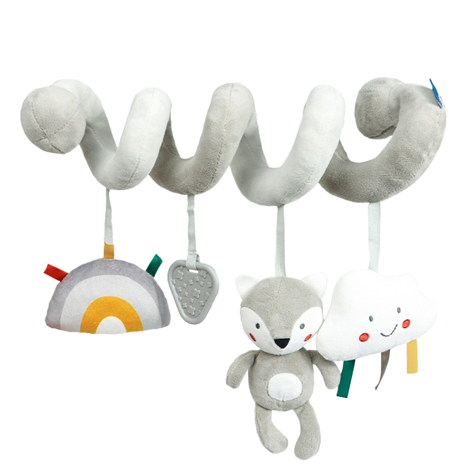 Spiral Pram Hanging Toys For Babies Activity Spiral Plush Hanging Wrap ...
