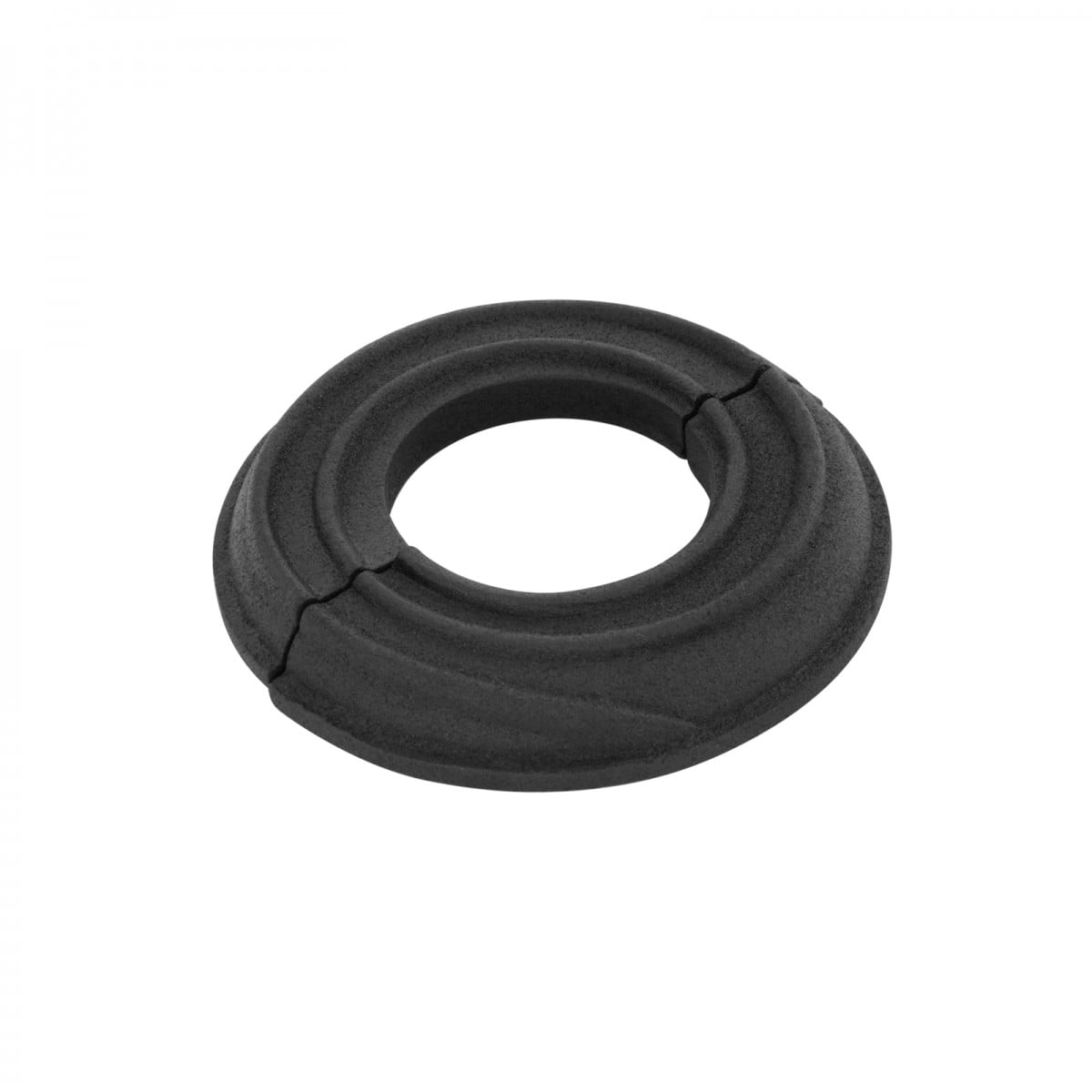 Spiral Radiator Flange Black 1-1/2" (IPS) pipe flange: 1-7/8" inside ...
