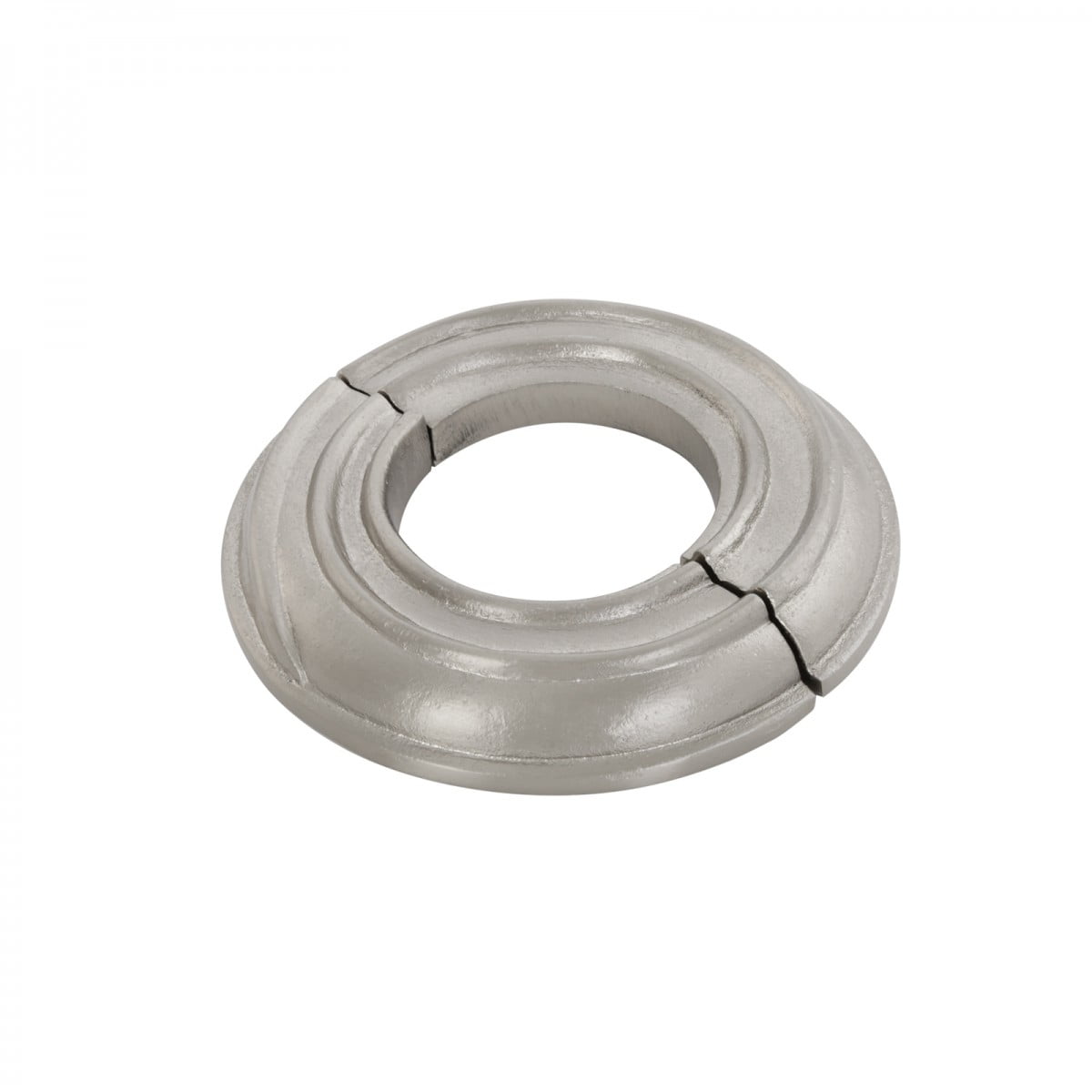 Spiral Radiator Flange Satin Finish 1-1/2" (IPS) pipe flange: 1-7/8 ...