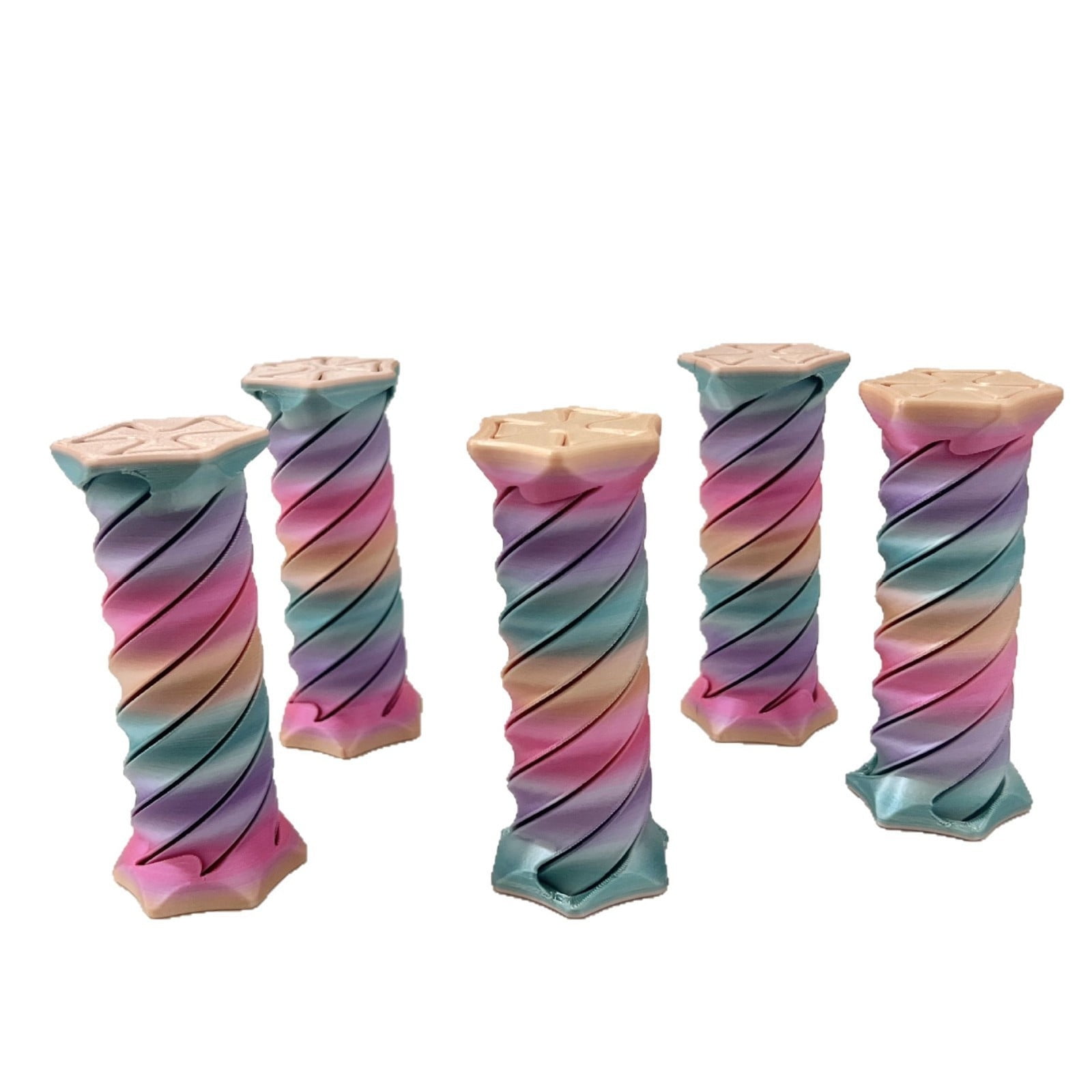 Spiral Rotation Stress Relief Toy - Fidget Focus Tool for Office Desk ...