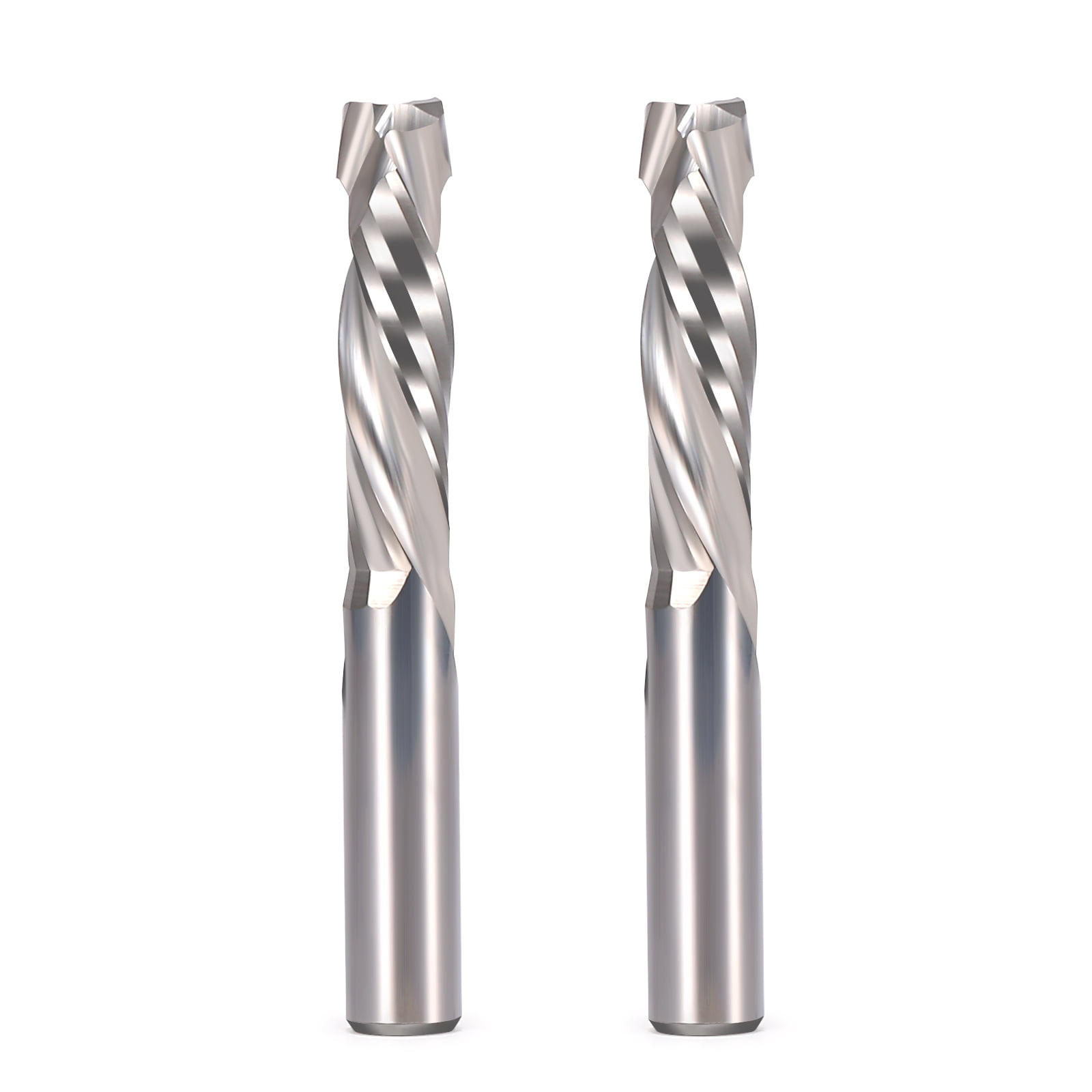 Spiral Router Bits Up Down Compression Bit 1/4 inch Cutting Diameter, 1 ...