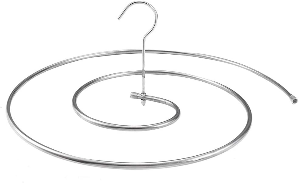 Spiral Sheet Drying Rack For Multi-Directional Hanging, Stainless Steel ...