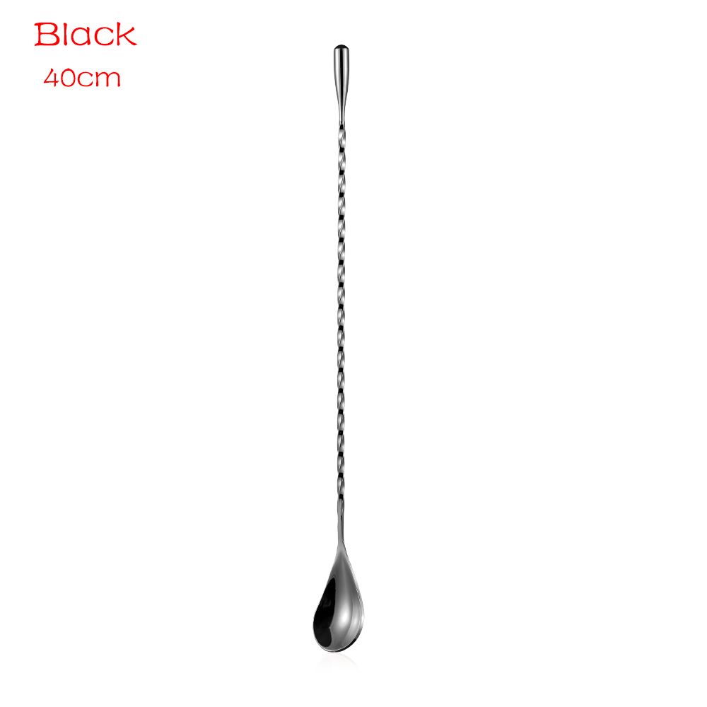 Spiral Stirring Stainless Steel Mixing Teadrop Spoon Kitchen Supplies ...