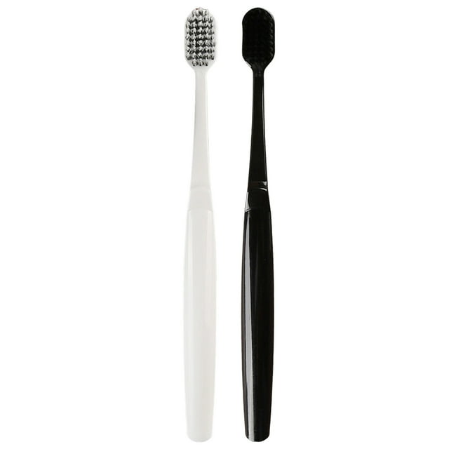 Spiral Toothbrush 2 Sets Of Adult Home Couple Fine Soft Wide Head ...